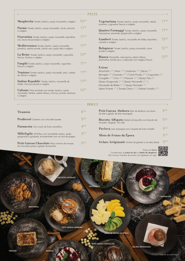 Menu 2025 - Italian Republic - Parque Das Nações in Lisbon | TheFork