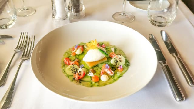 De Goede Gooier in Blaricum - Menu, openingstijden, prijzen, adres van ...