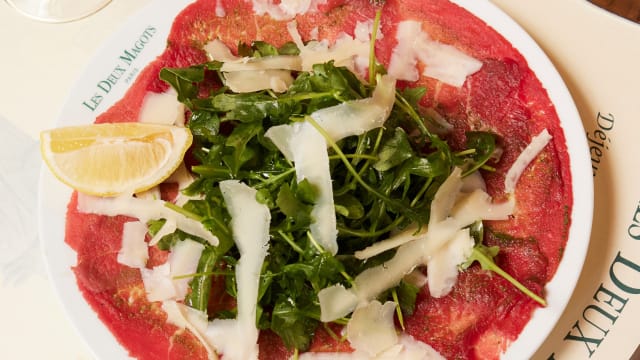 Menu 2025 - Les Deux Magots in Paris-6E-Arrondissement | TheFork