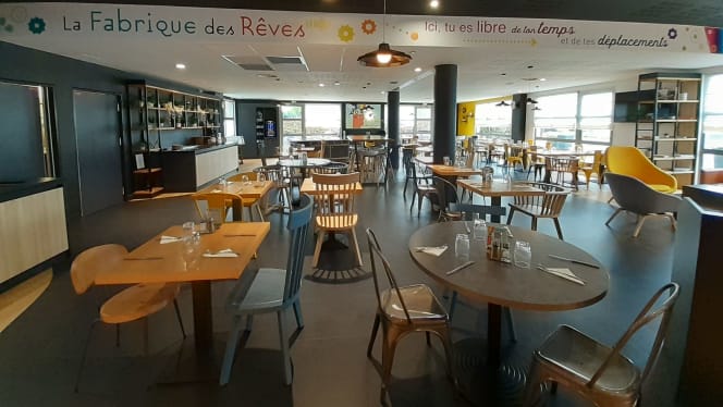 La Fabrique des Rêves i Le Mesnil-Amelot - Restaurangens meny ...