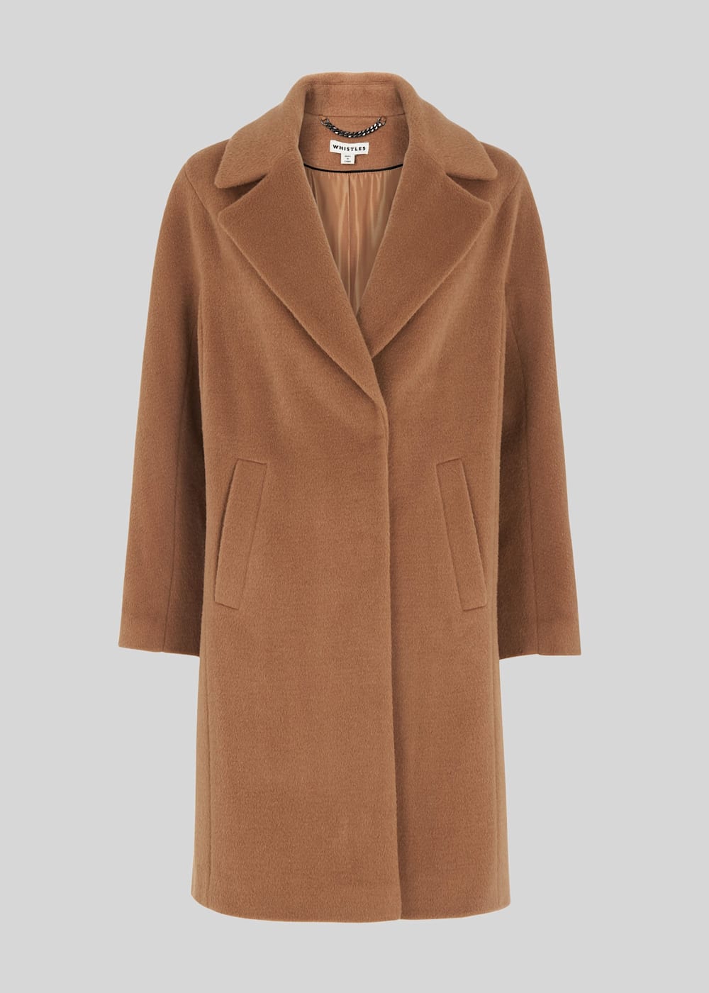 Camel Mara Drawn Cocoon Coat | WHISTLES | Whistles US | Camel Mara Drawn Cocoon Coat | WHISTLES | Whistles US |