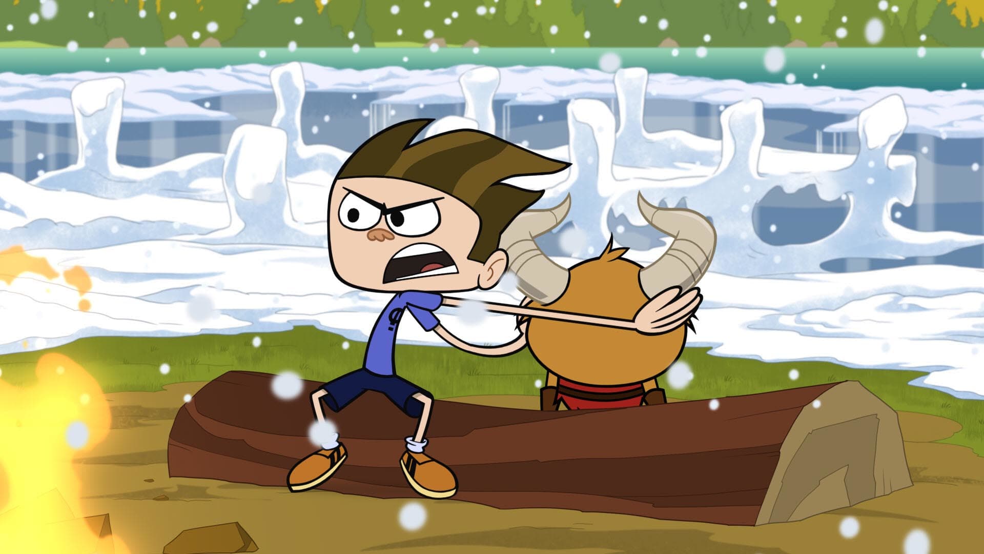 Camp Lakebottom Logo Camp Lakebottom TV Review | Common Sense Media