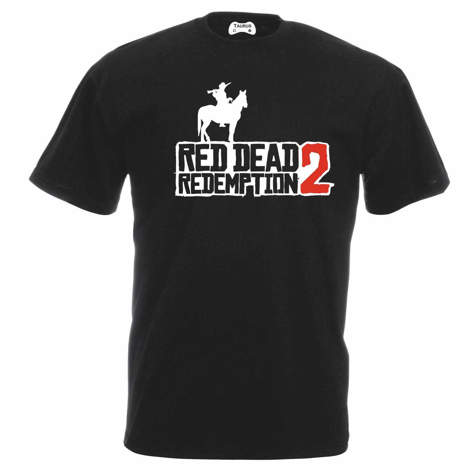 Red Dead Redemption 2 T-Shirt Horse - Taurus Gaming T-shirts