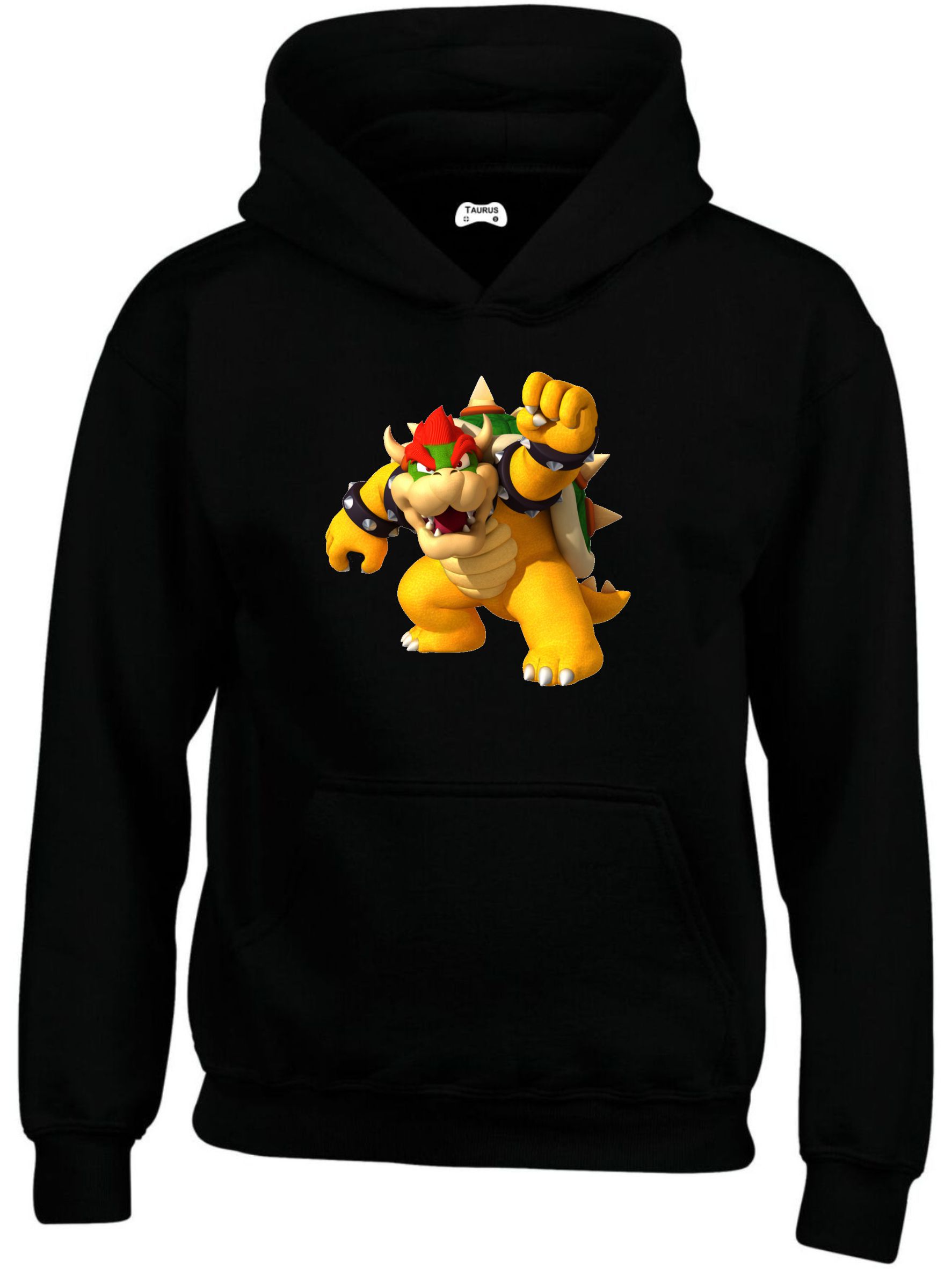 Bowser Classic Gaming Character Hoodie - Taurus Gaming T-shirts