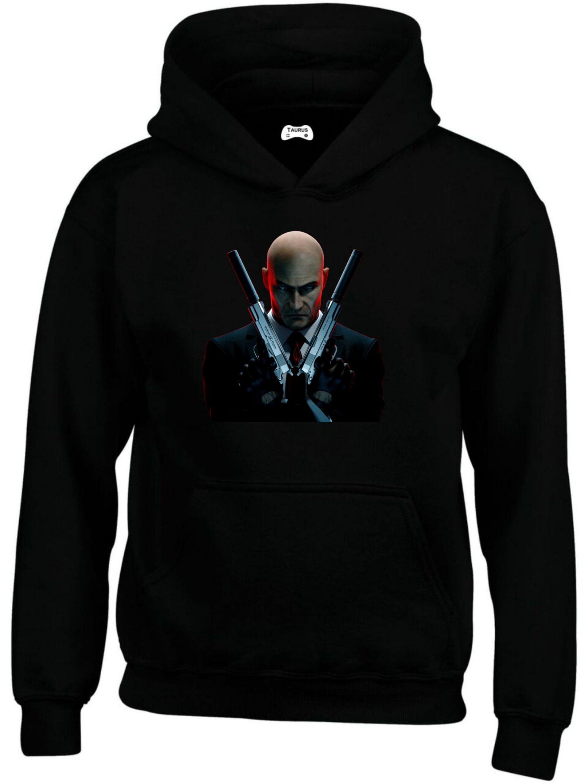 Hitman: Agent 47 Classic Gaming Character Hoodie - Taurus Gaming T-shirts