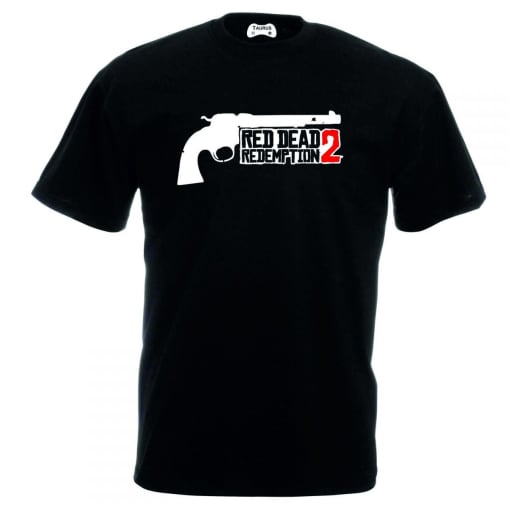 Red Dead Redemption 2 T-Shirt Gun - Taurus Gaming T-shirts