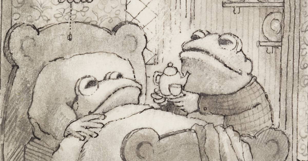 Frog And Toad Coloring Pages Arnold Lobel