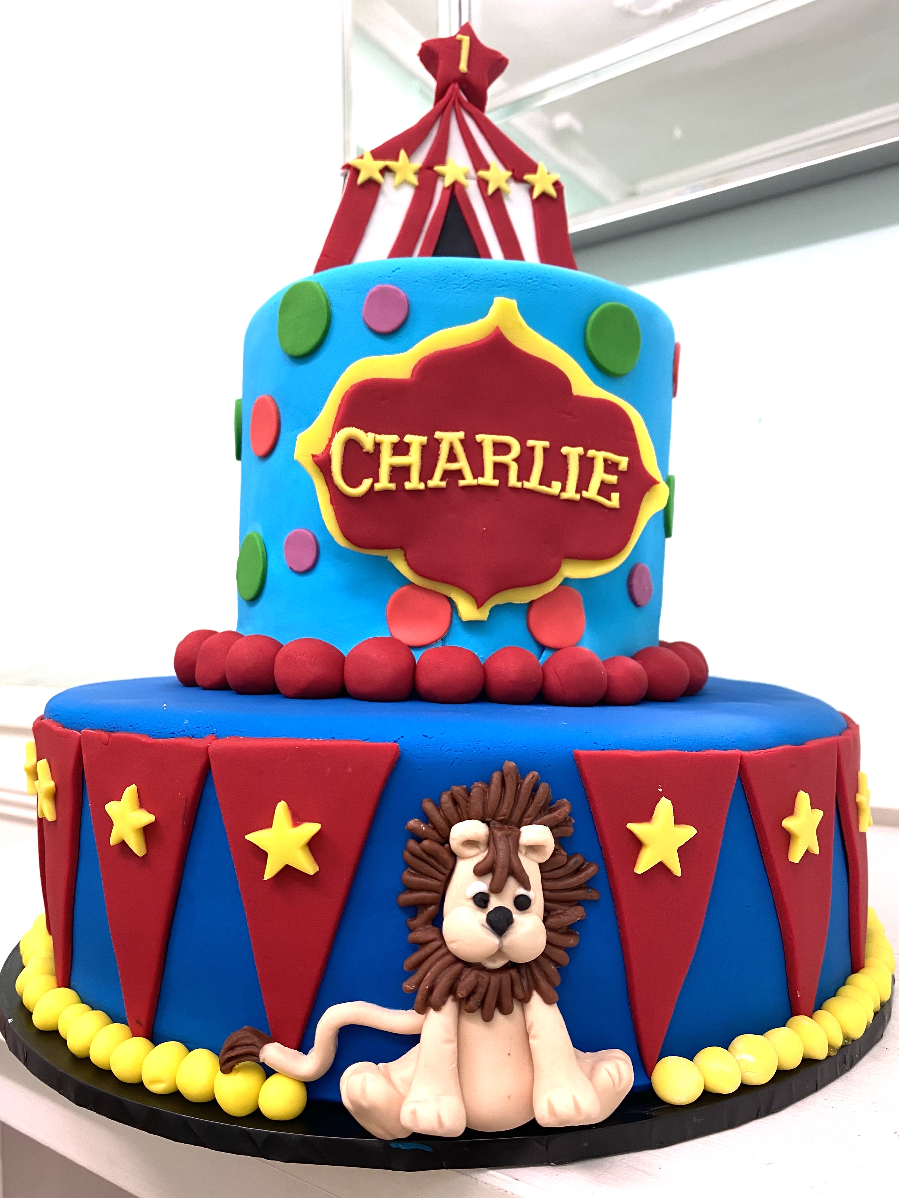 Circus Cake - The Cupcake Princess