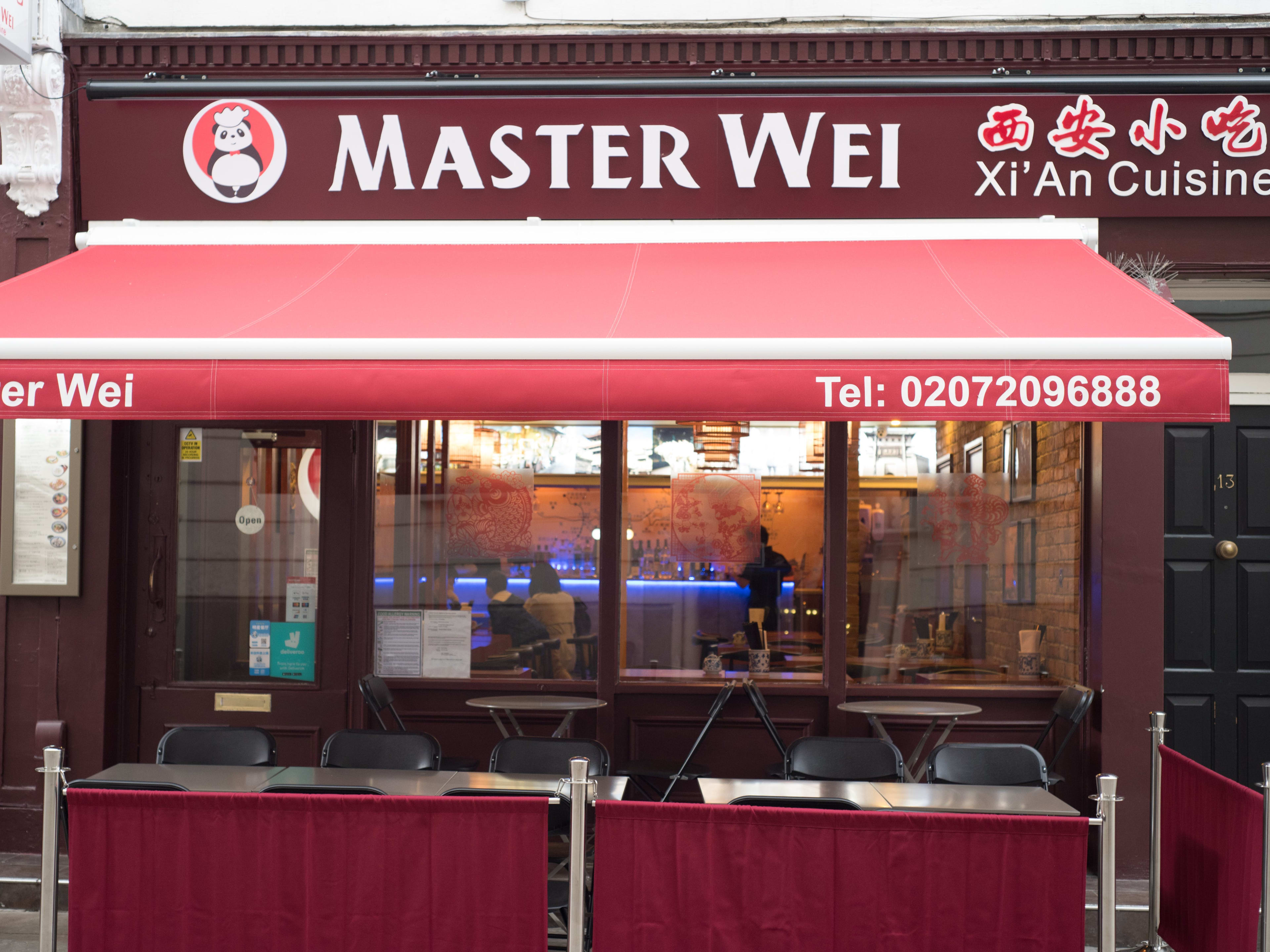 Master Wei Xi'An on Postcard