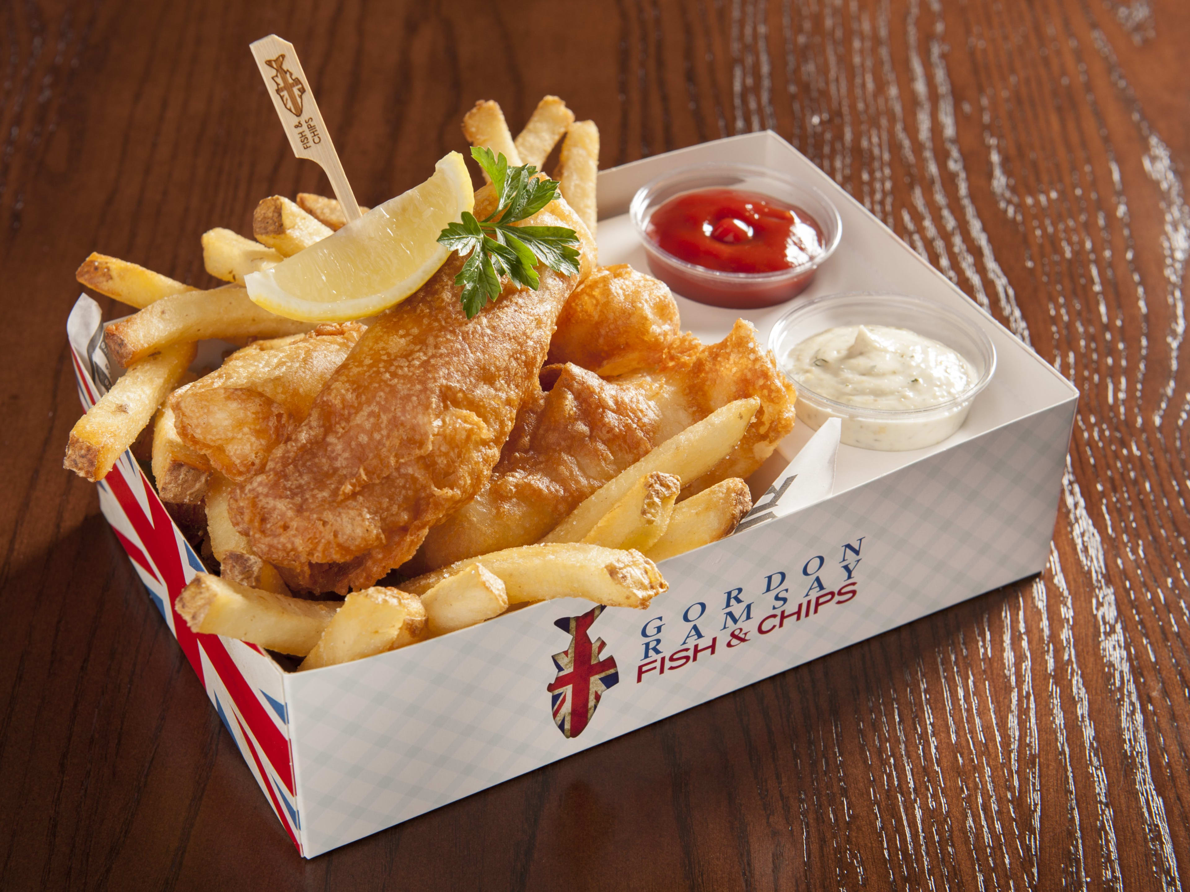 Gordon Ramsay Fish & Chips - The Strip - Las Vegas - The Infatuation