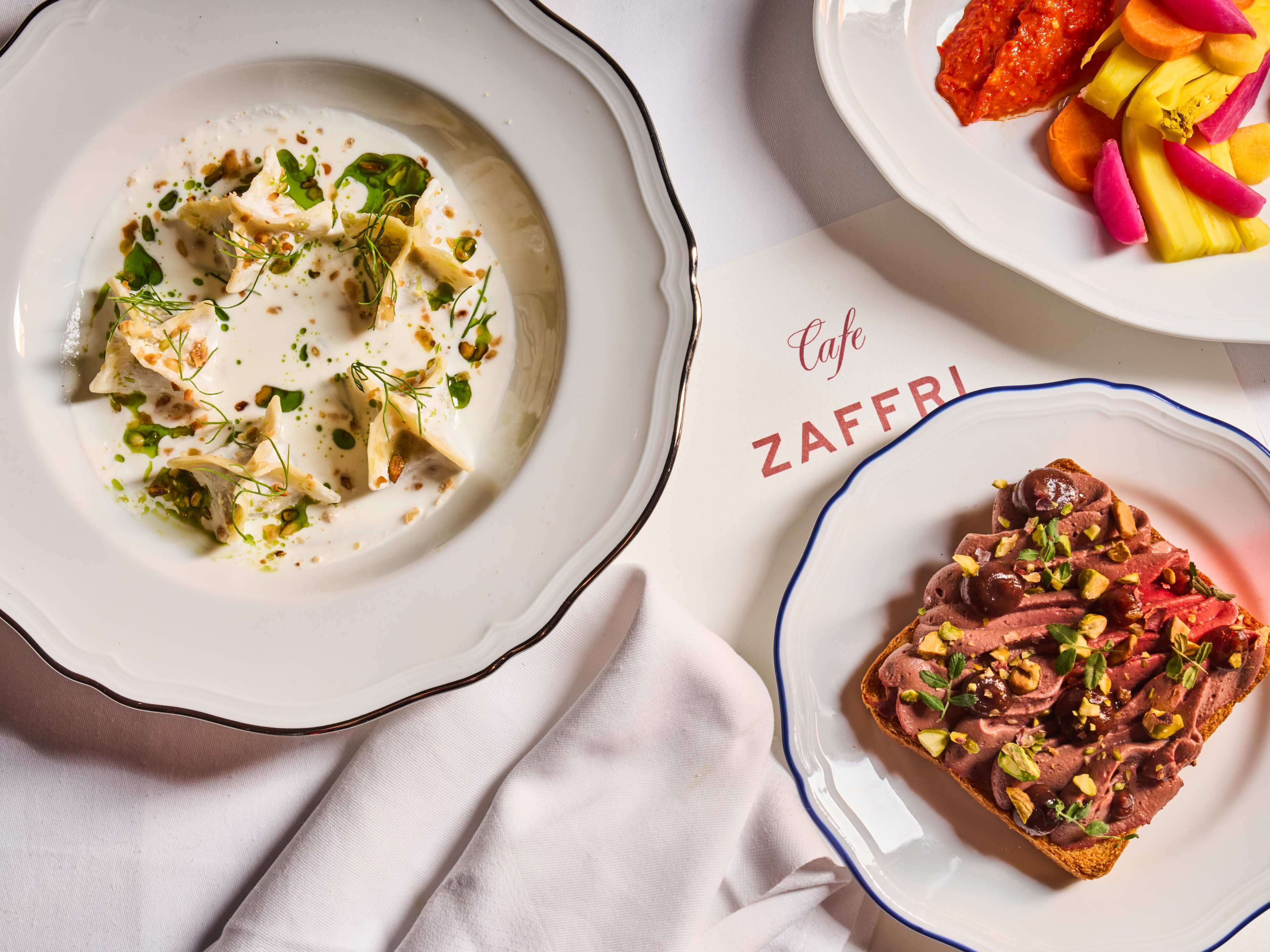 Cafe Zaffri stuns, but not with its food - Review - New York - The ...