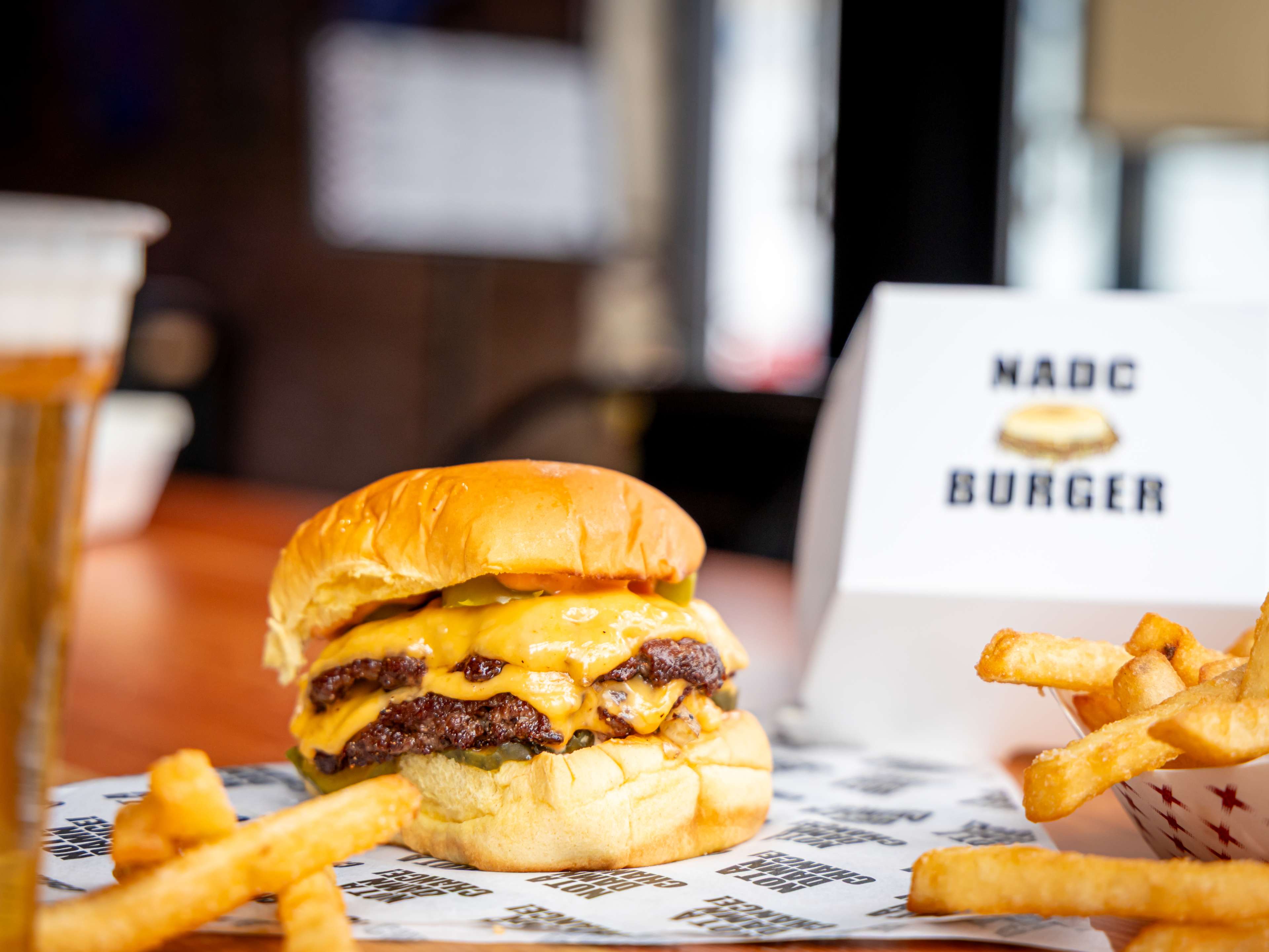 The main attraction at NADC Burger isn’t the smash patties—it’s the ...