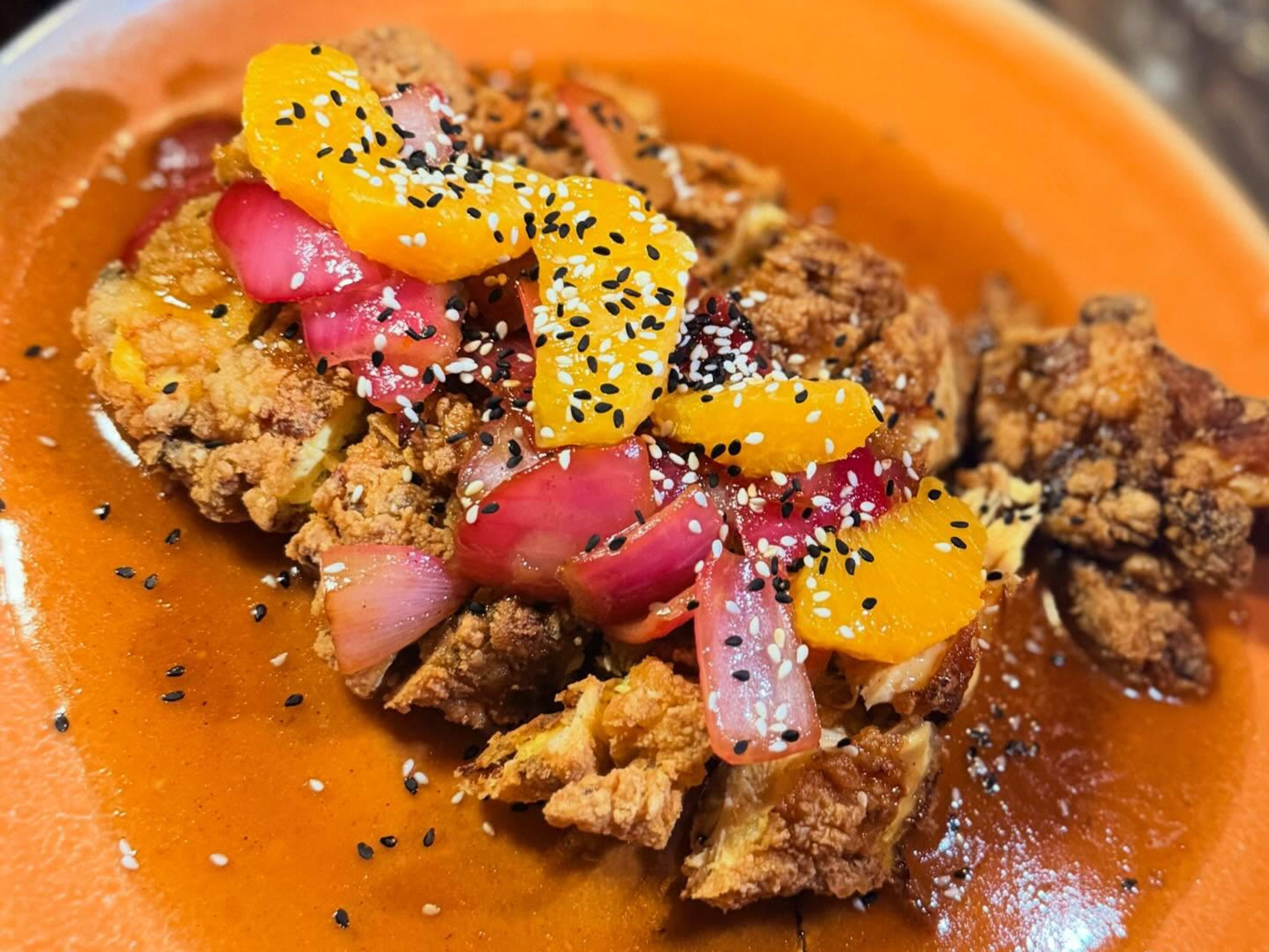 Night Rooster is a good date night spot with fancy orange chicken and ...