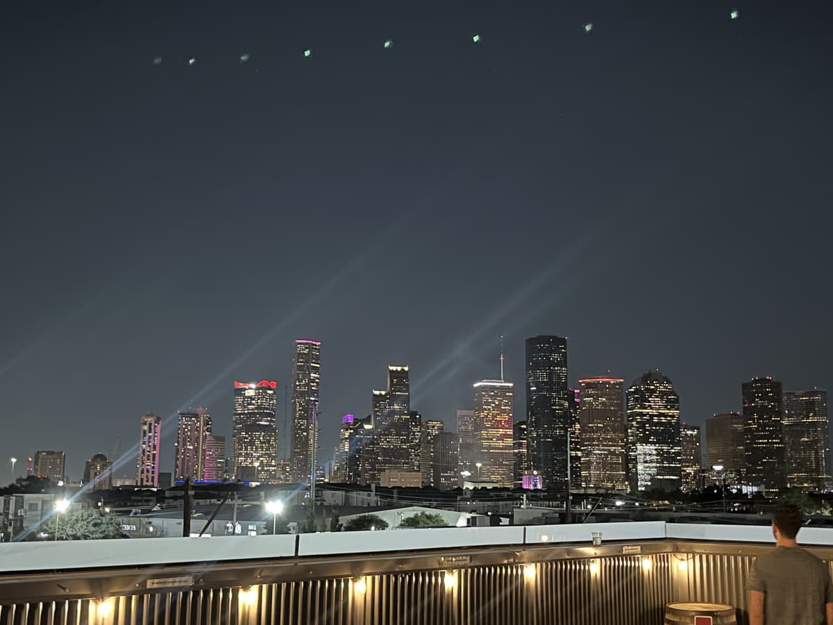 The view is the most important part of Tejas Brewery & Taproom ...
