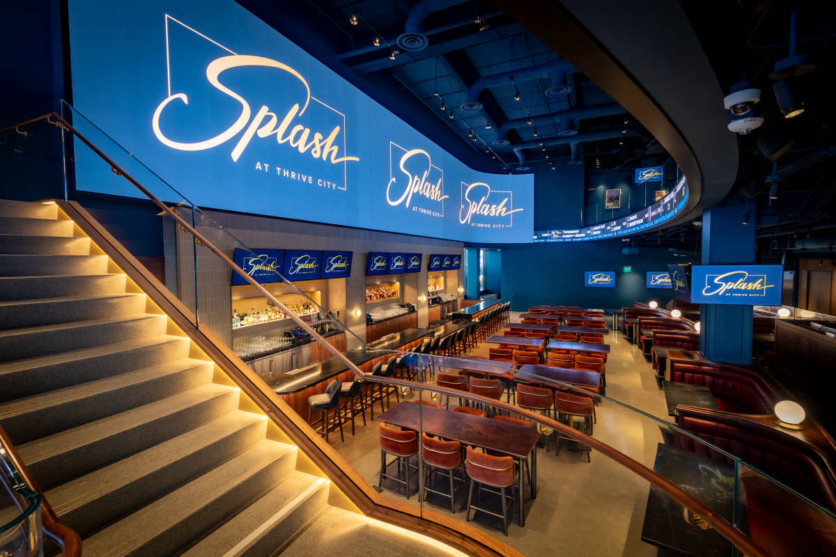 Splash is a big sports bar made for game days with a group - Review ...