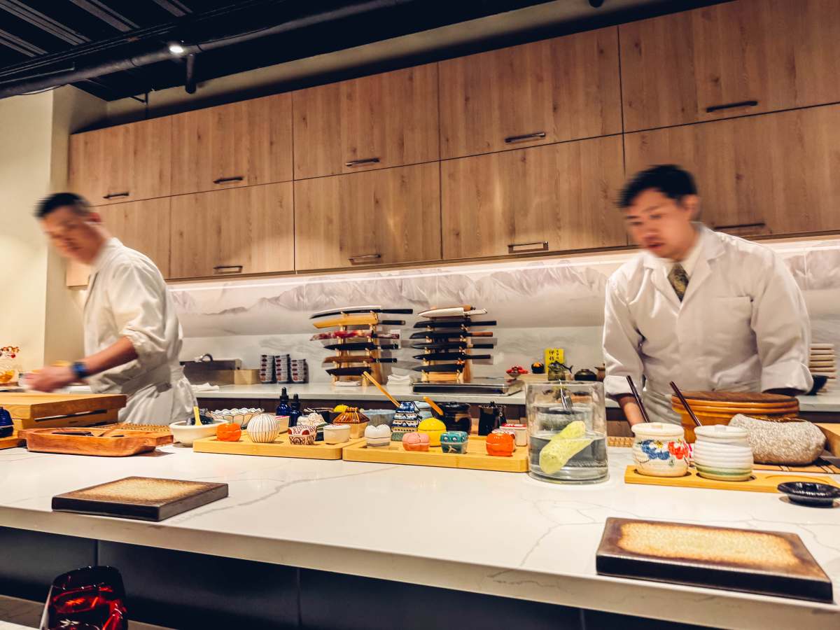 Some of the best fish you'll ever have, served alongside a sushi TED ...