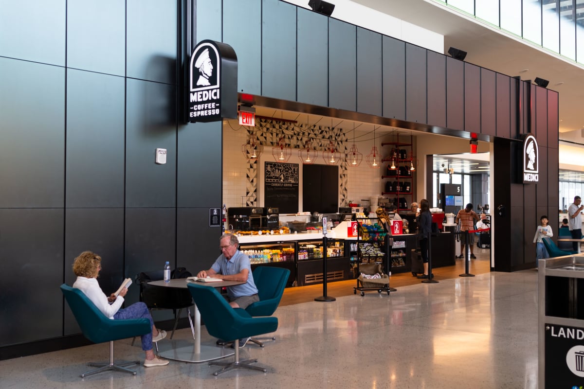 Medici Coffee Austin Airport - Review - Austin-Bergstrom International ...