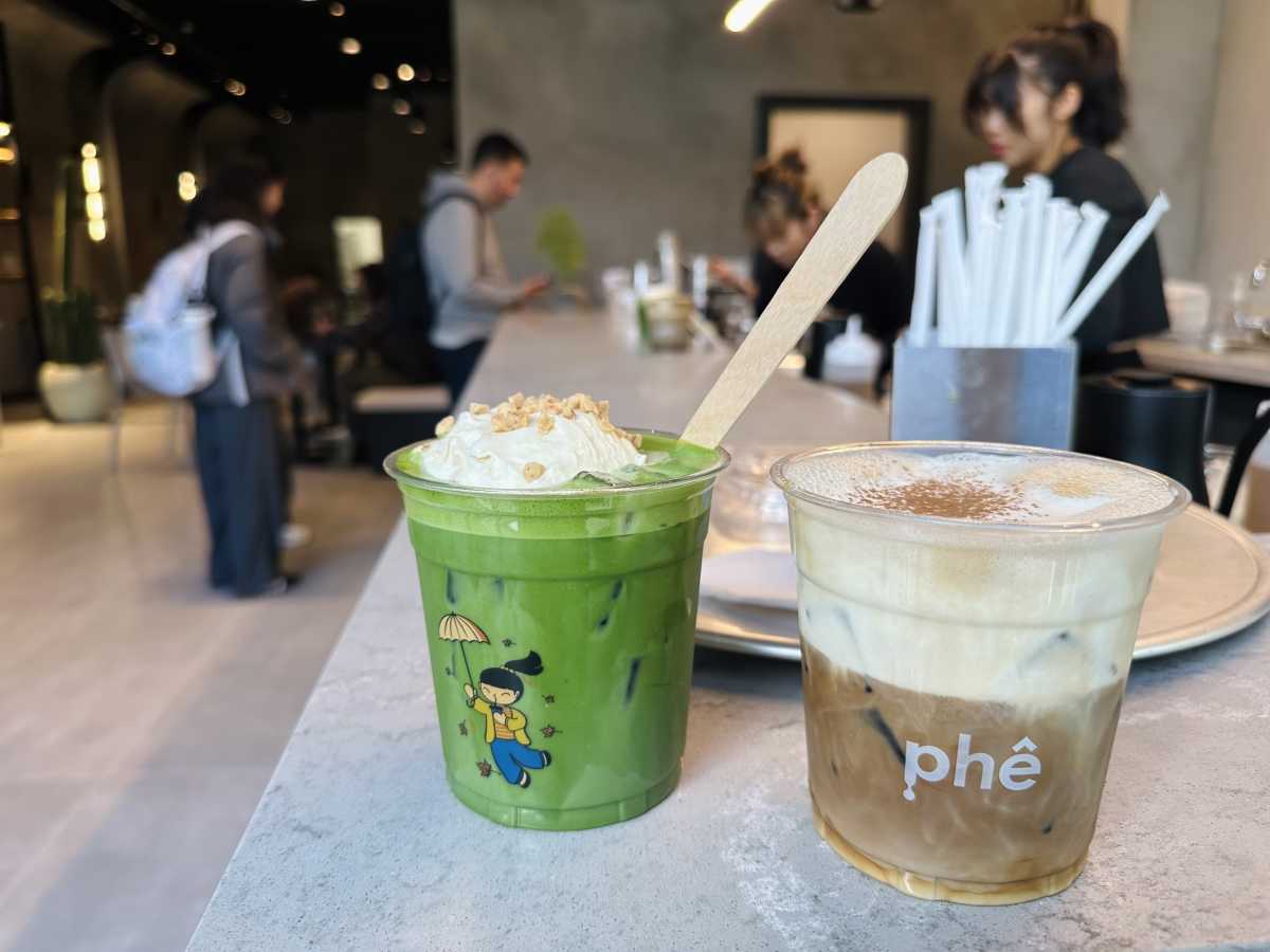 Phê has stiff matcha and Vietnamese coffee down to a science - Review ...