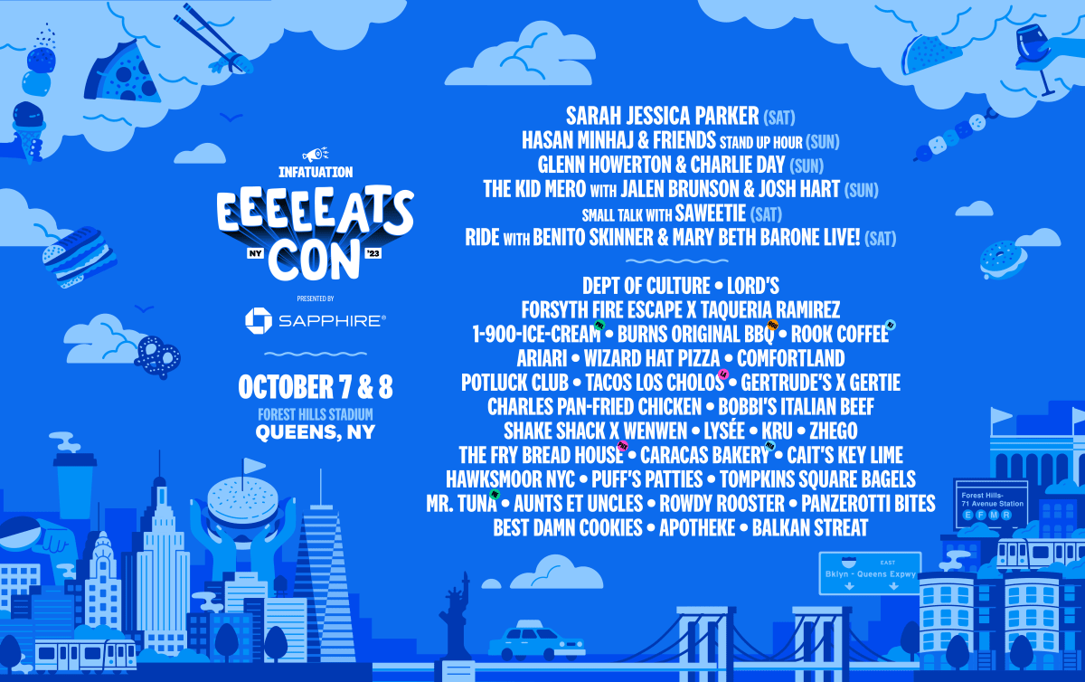 EEEEEATSCON NY Is Back 2023 - New York - The Infatuation