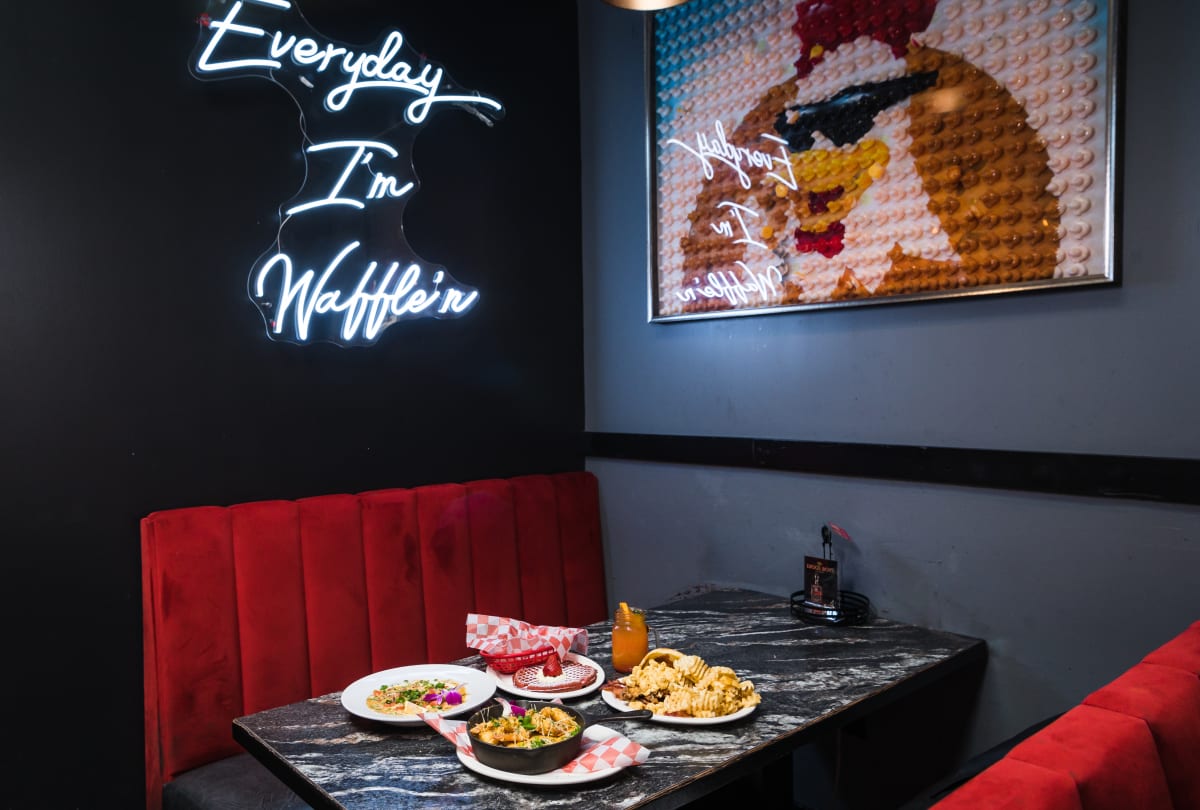 Johnny’s World Famous Chicken & Waffles - Review - College Park ...