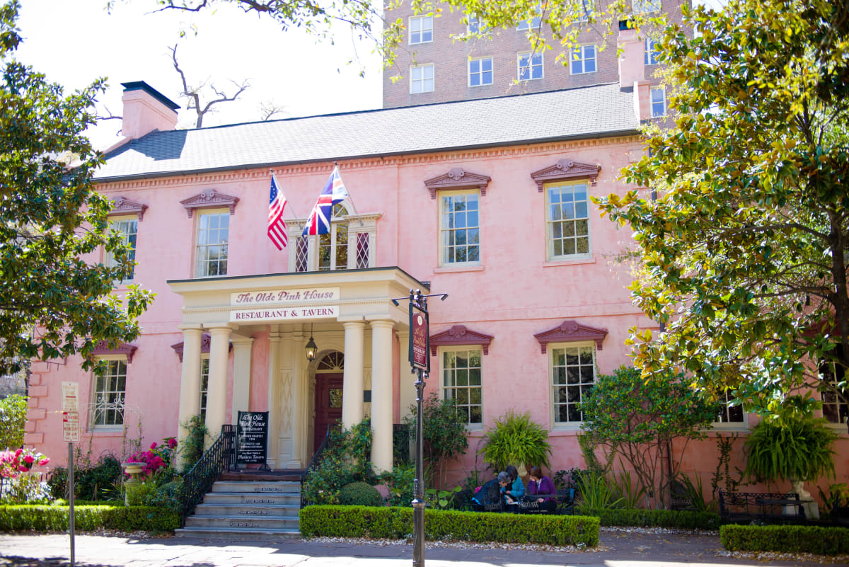 The Olde Pink House - Review - Historic District North - Savannah - The ...