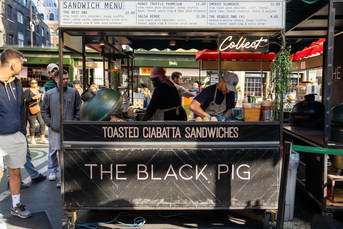 The Black Pig Borough Market - Review - London Bridge - London - The ...