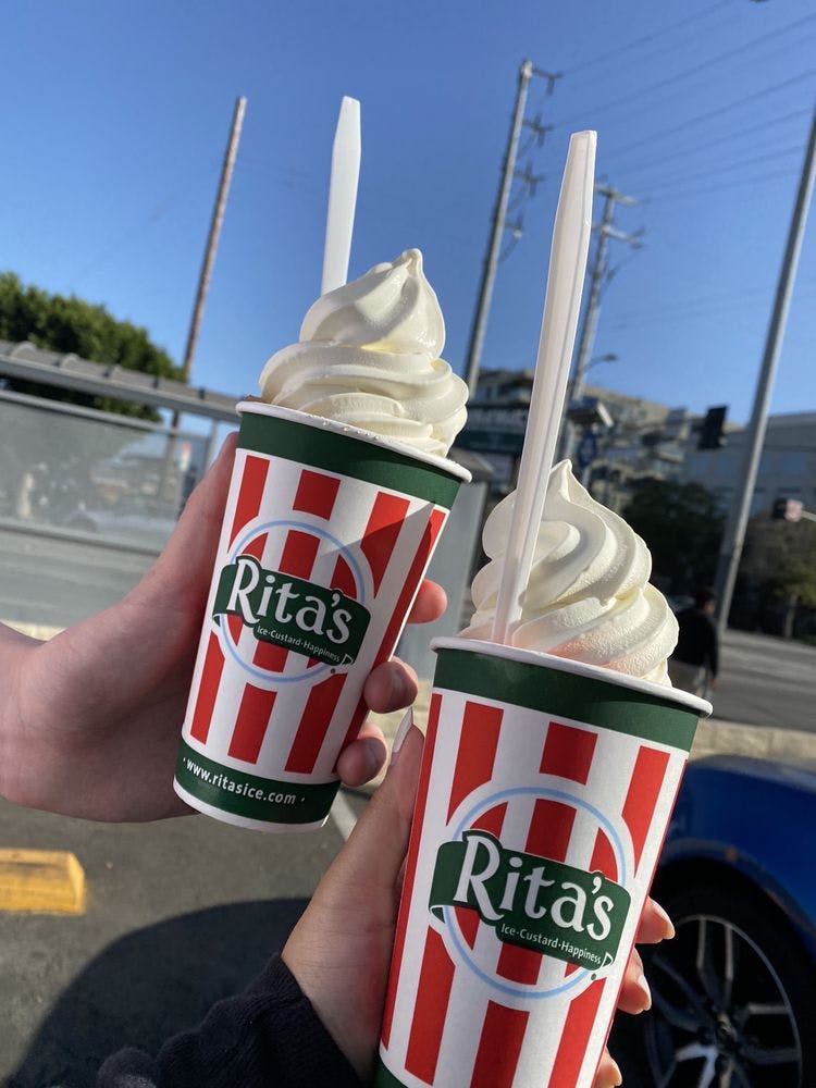 Rita's Italian Ice & Frozen Custard - Sawtelle - Los Angeles - The ...