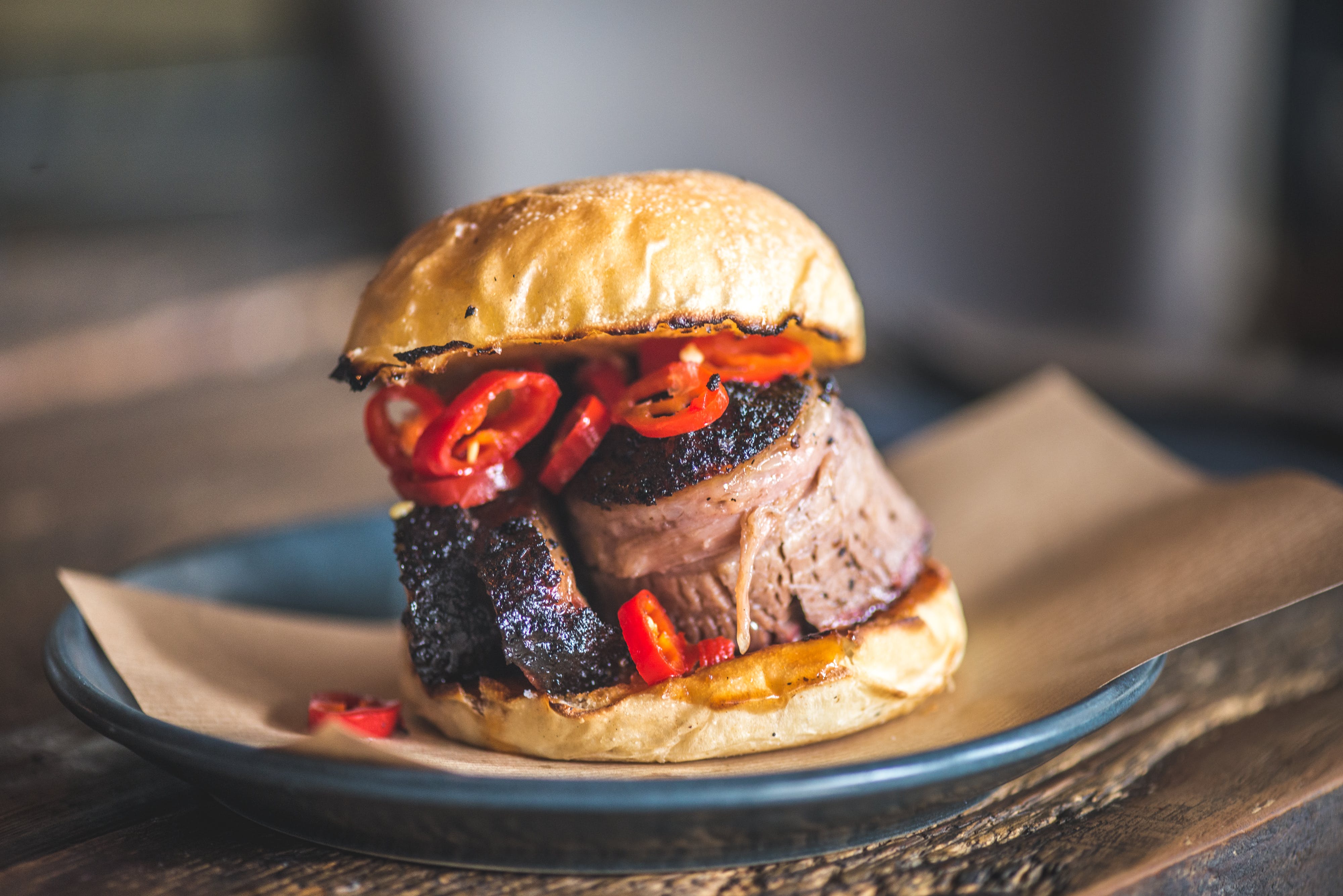 Beef Brisket Sandwich London