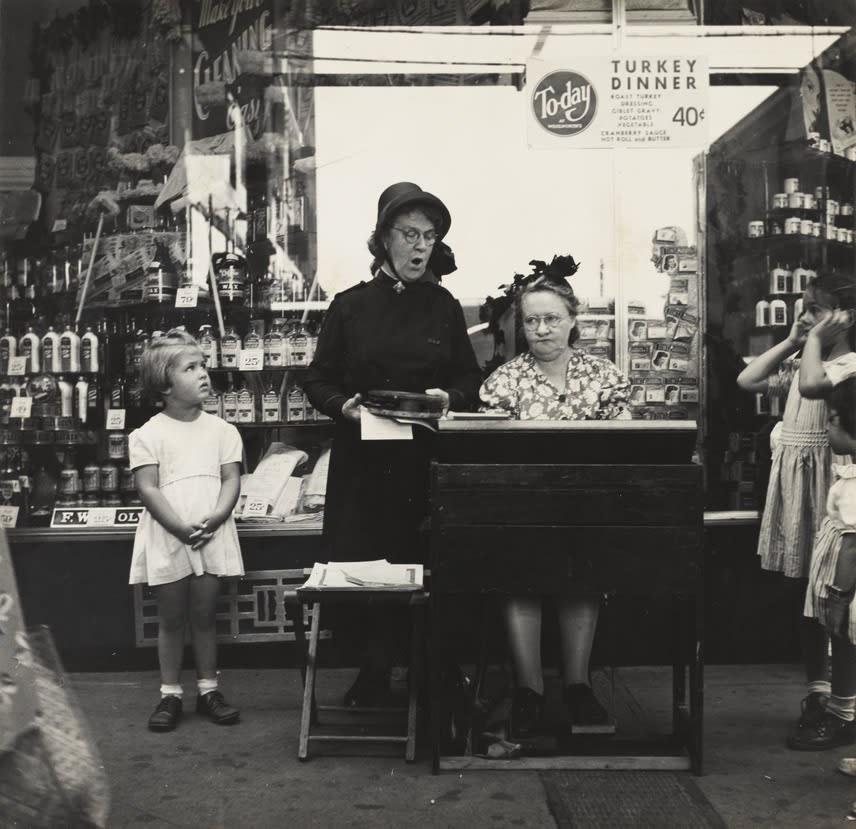 The Jewish Museum - Online Collection - Salvation Army Lassie in Front ...