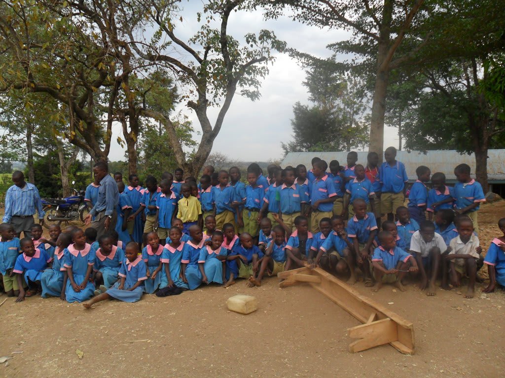 The Water Project: Kenya - Mutono Pefa School And Church Group