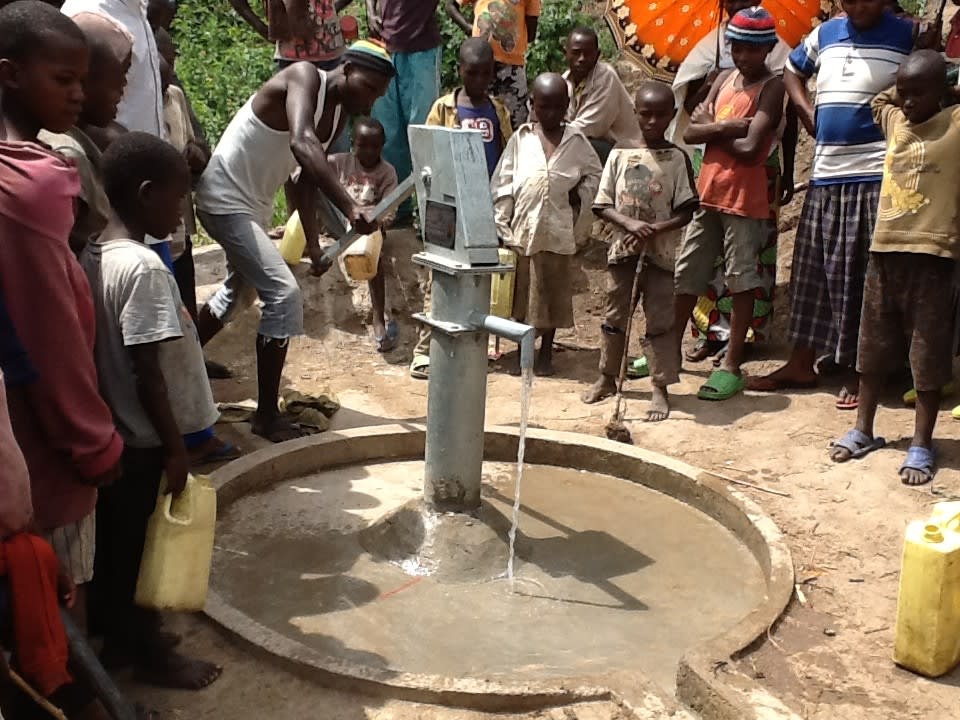 The Water Project: Rwanda - Kigabiro Community