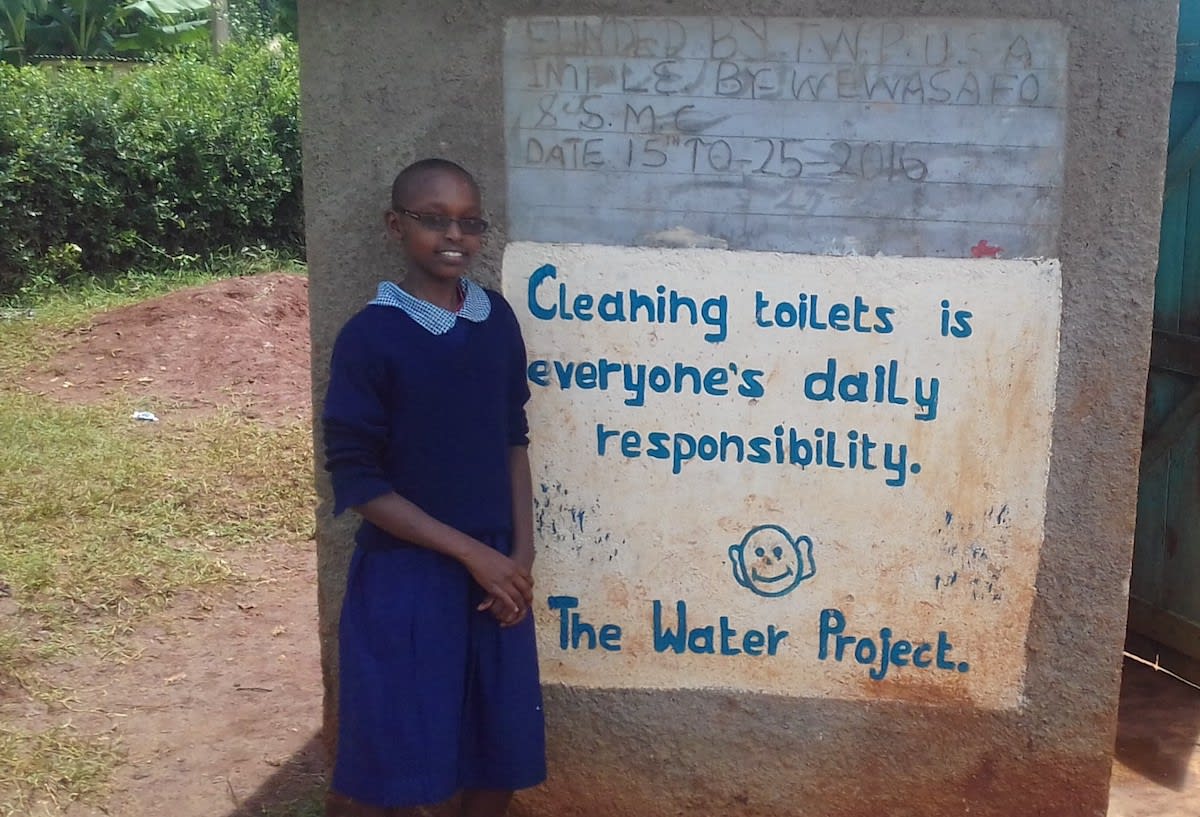 The Water Project: Kenya - Mukuli Primary School Rainwater Catchment ...