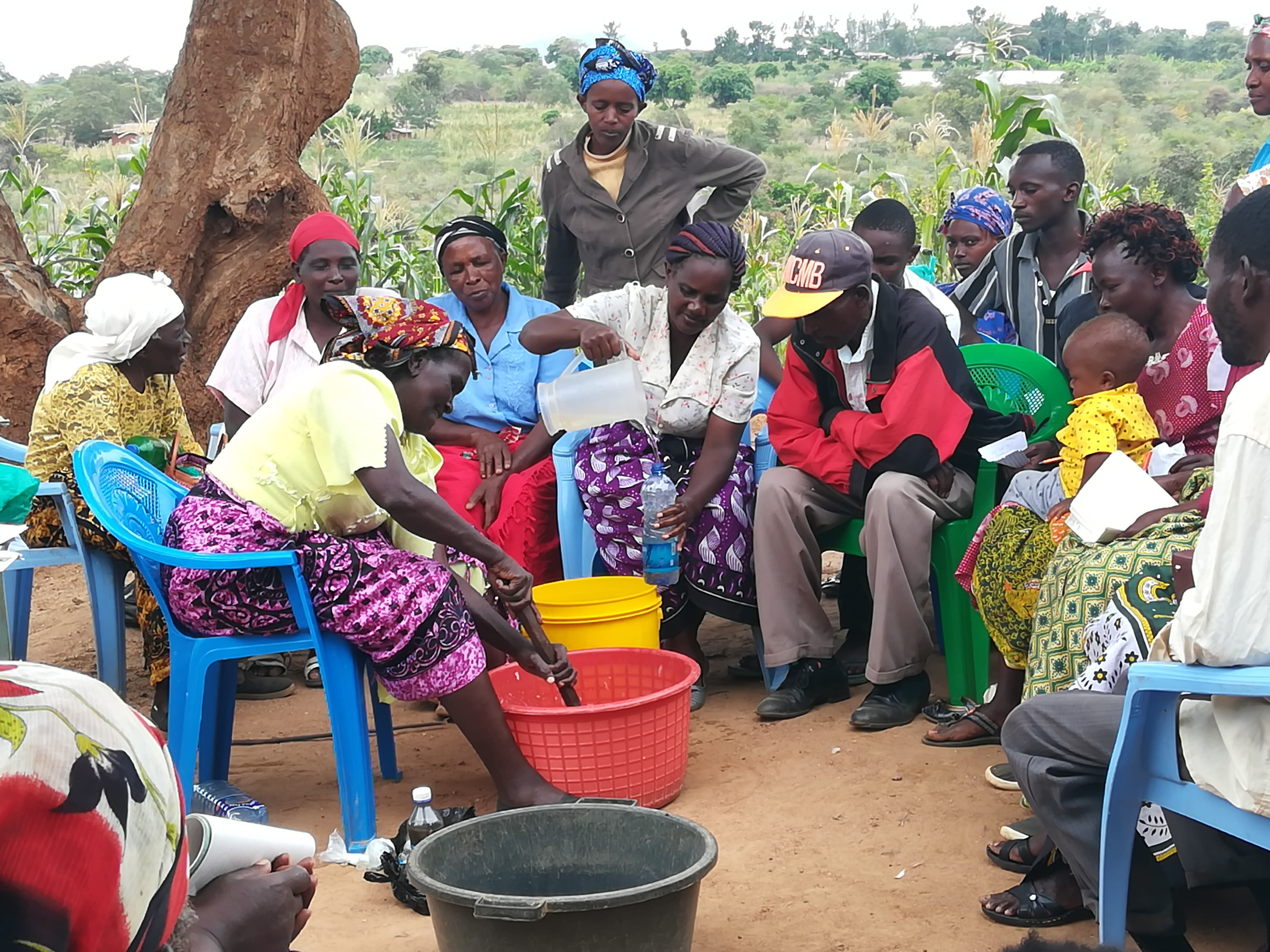The Water Project: Kenya - Kivani Community