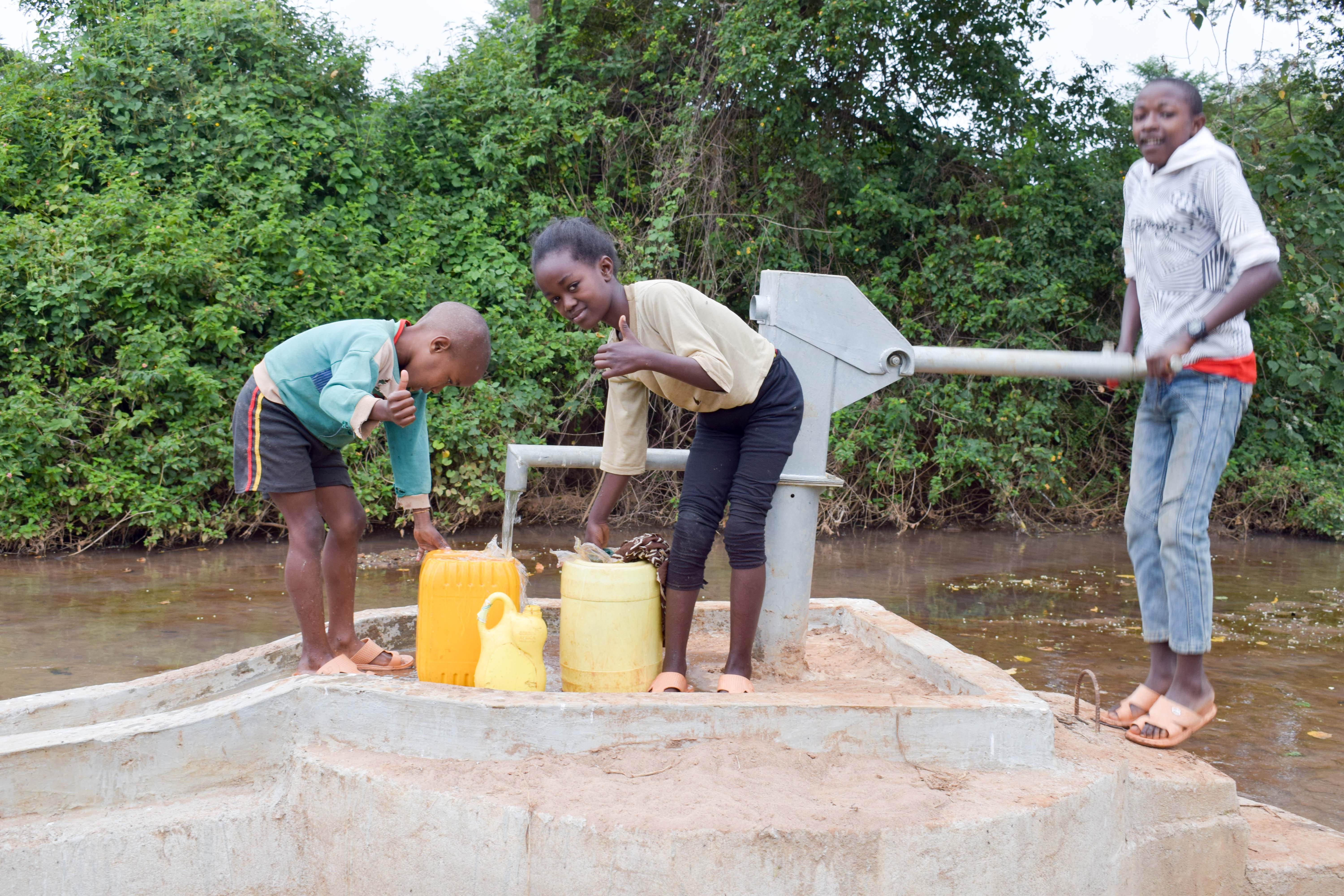 The Water Project: Kenya - Kitandini Community 1B