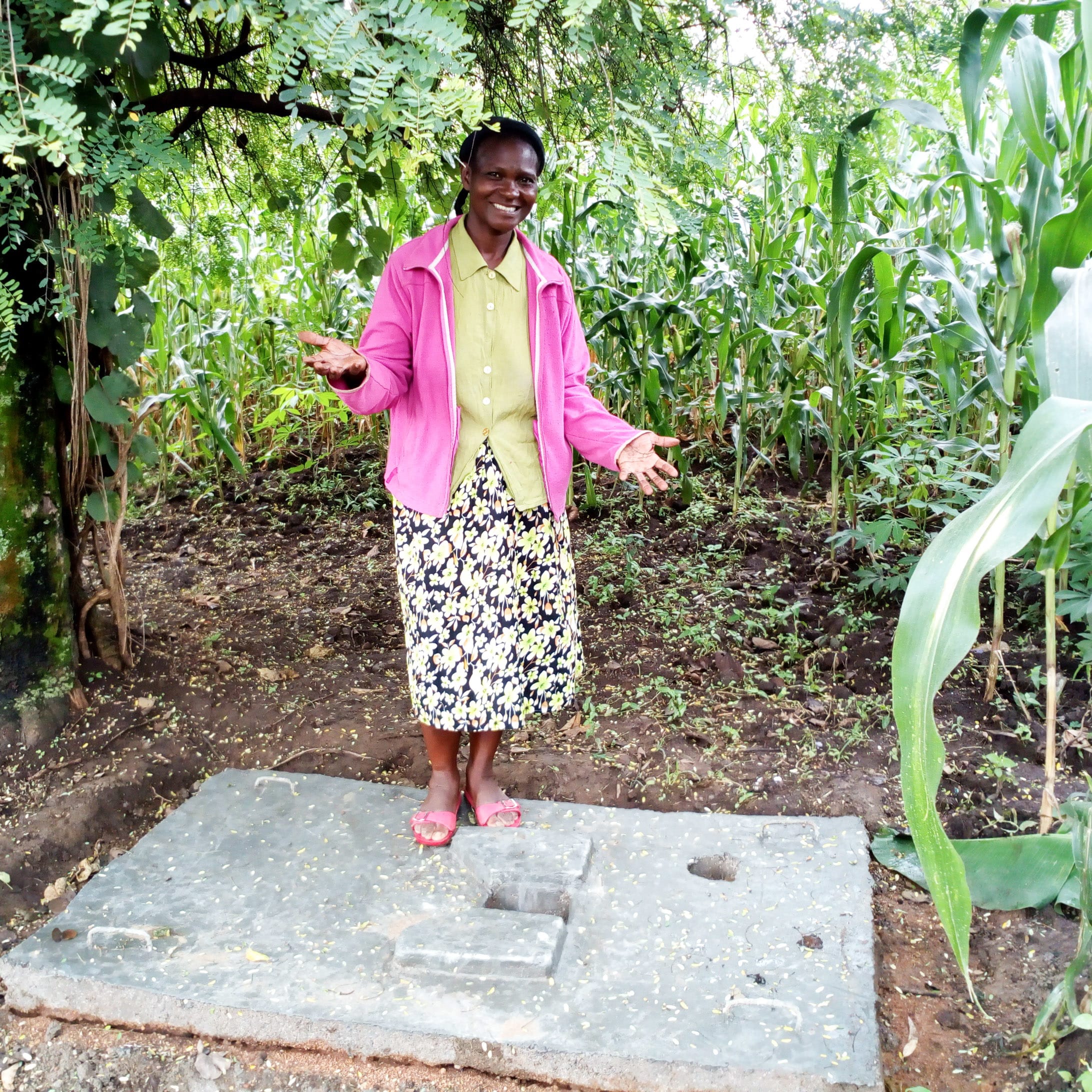The Water Project: Kenya - Burachu B Community, Shitende Spring