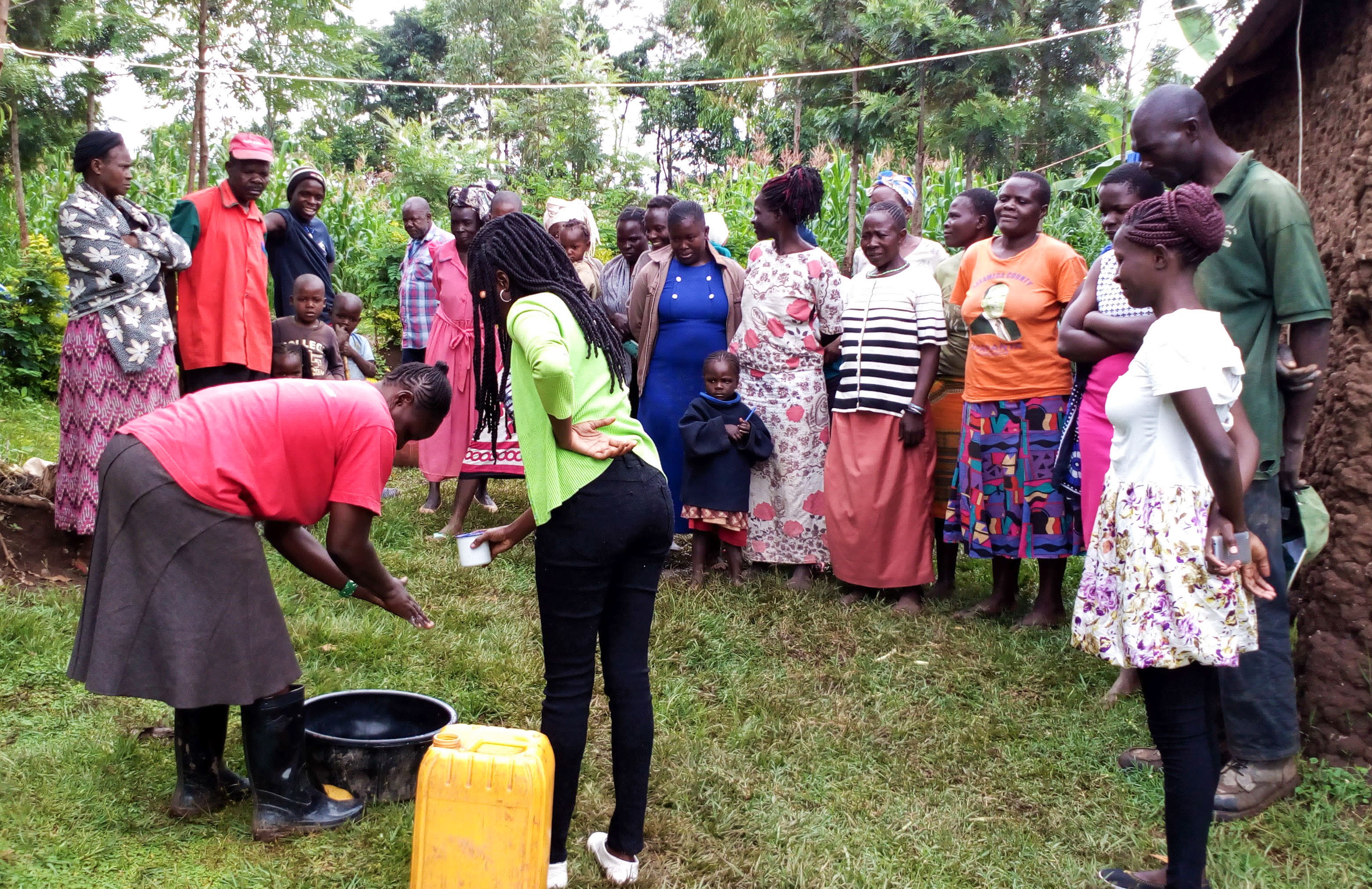The Water Project: Kenya - Burachu B Community, Shitende Spring