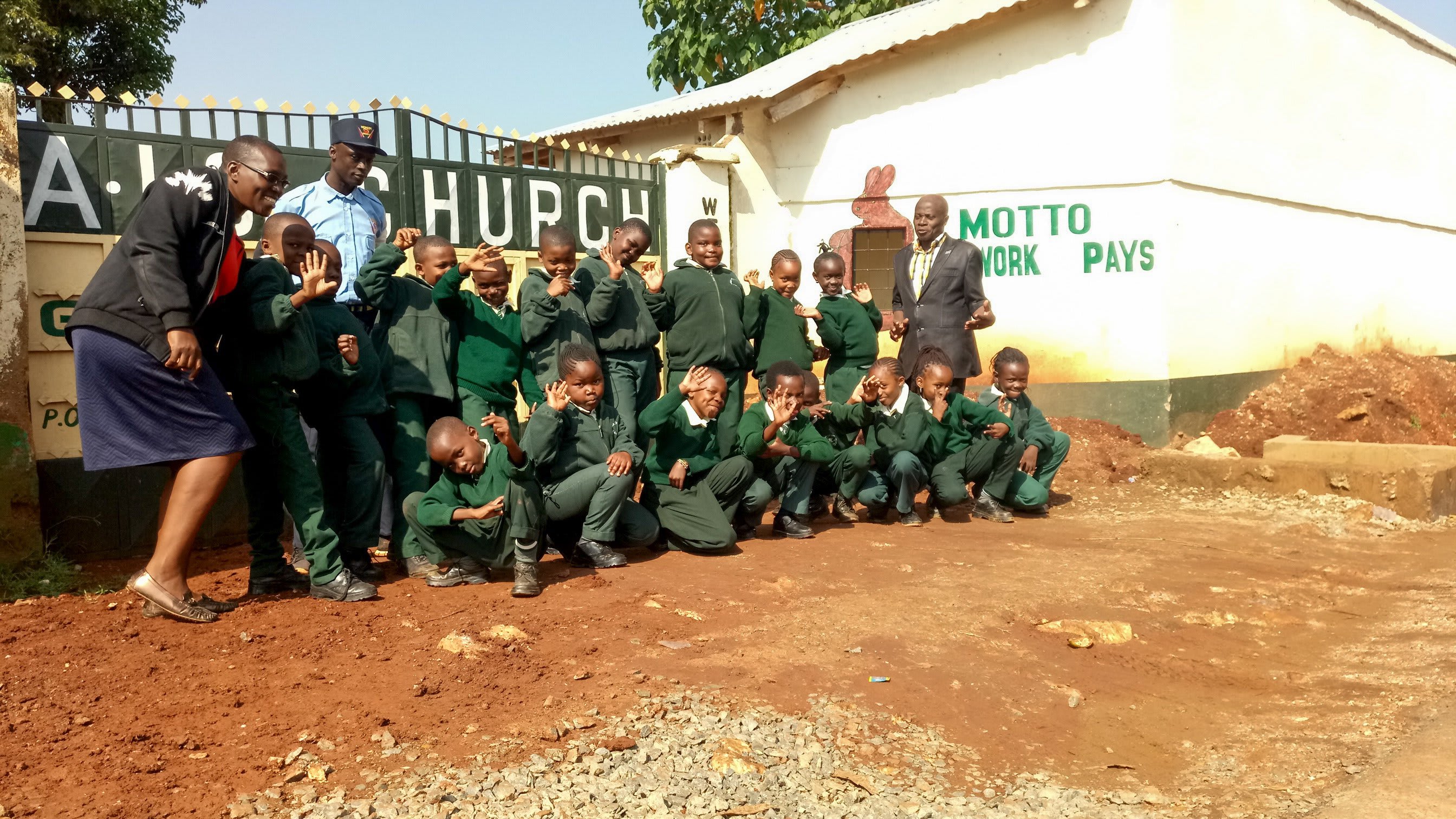 The Water Project: Kenya - Green Mount Primary School