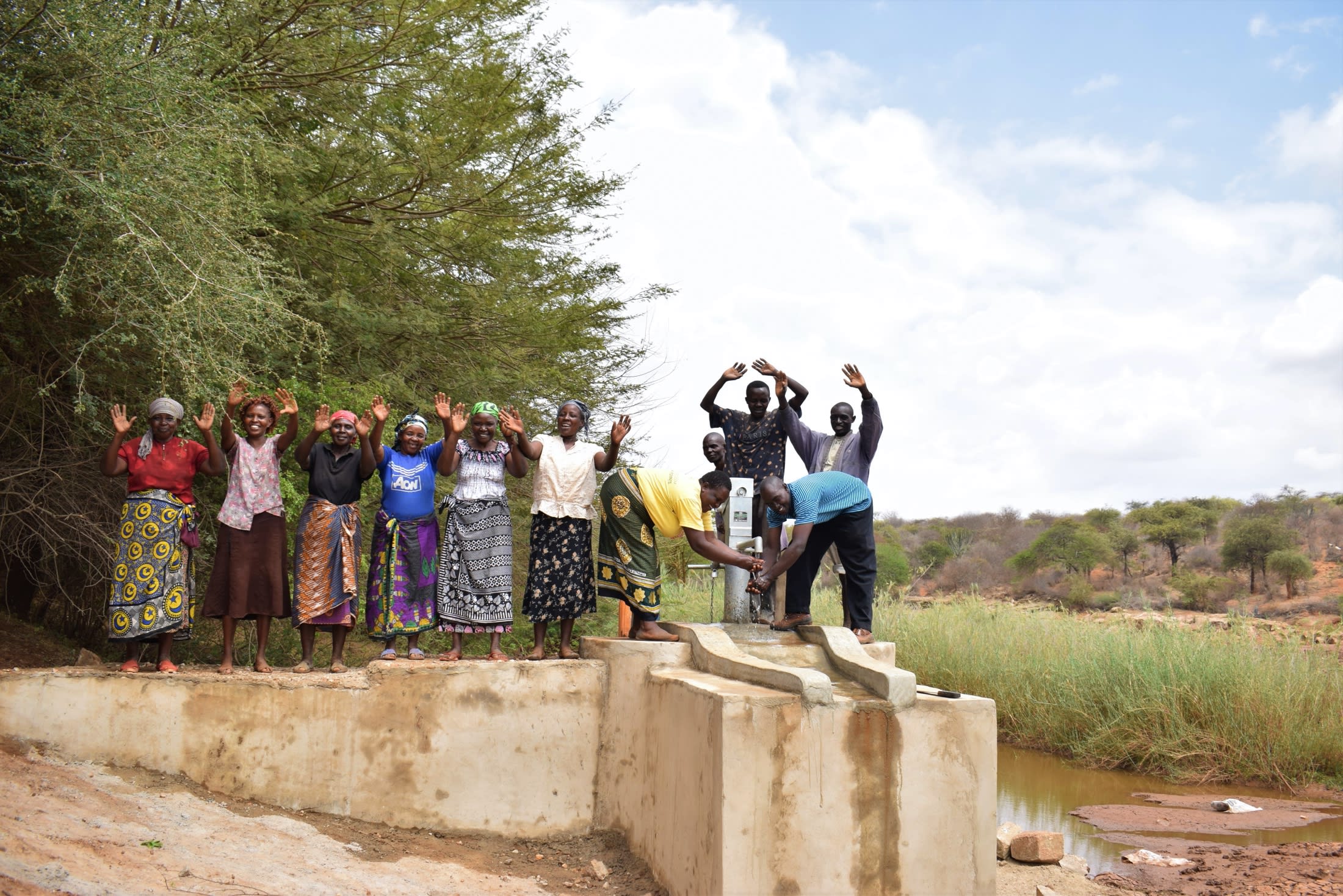 The Water Project: Kenya - Mukuku Community A