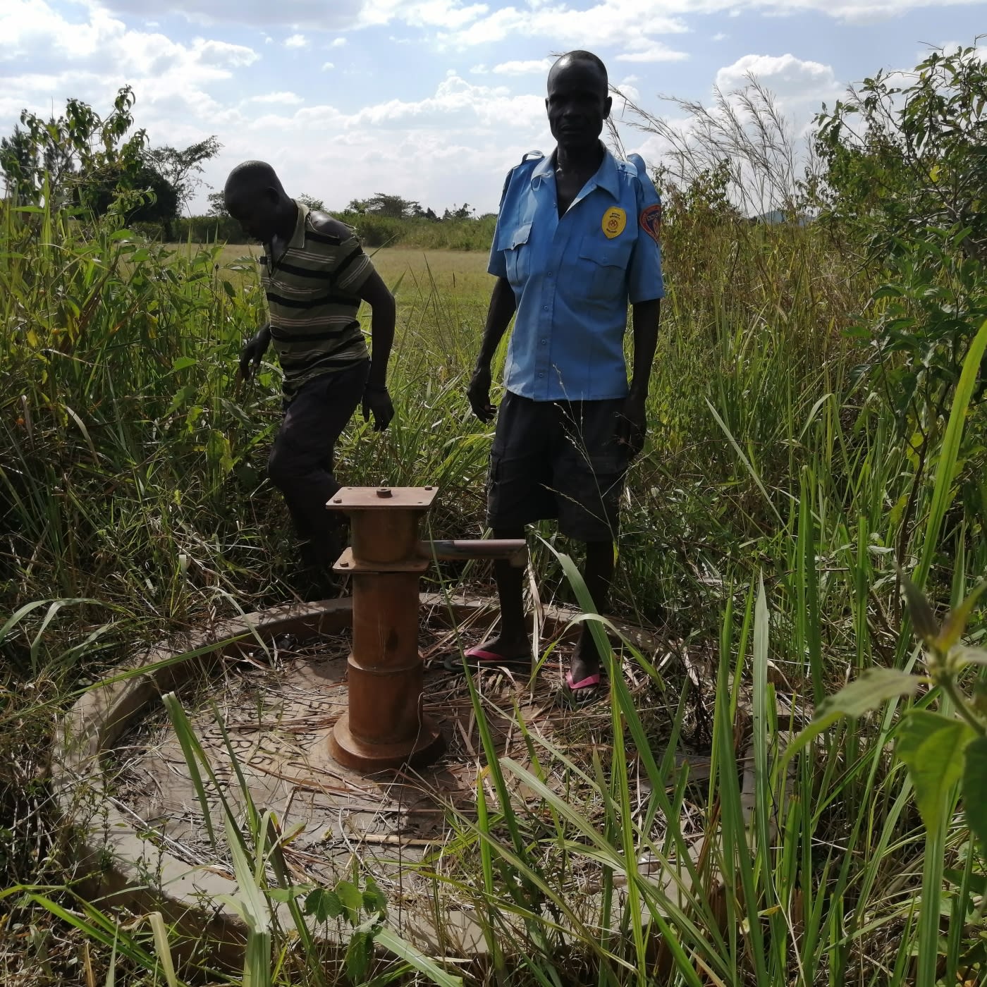 The Water Project: Uganda - Nsamya Nusaff II Well