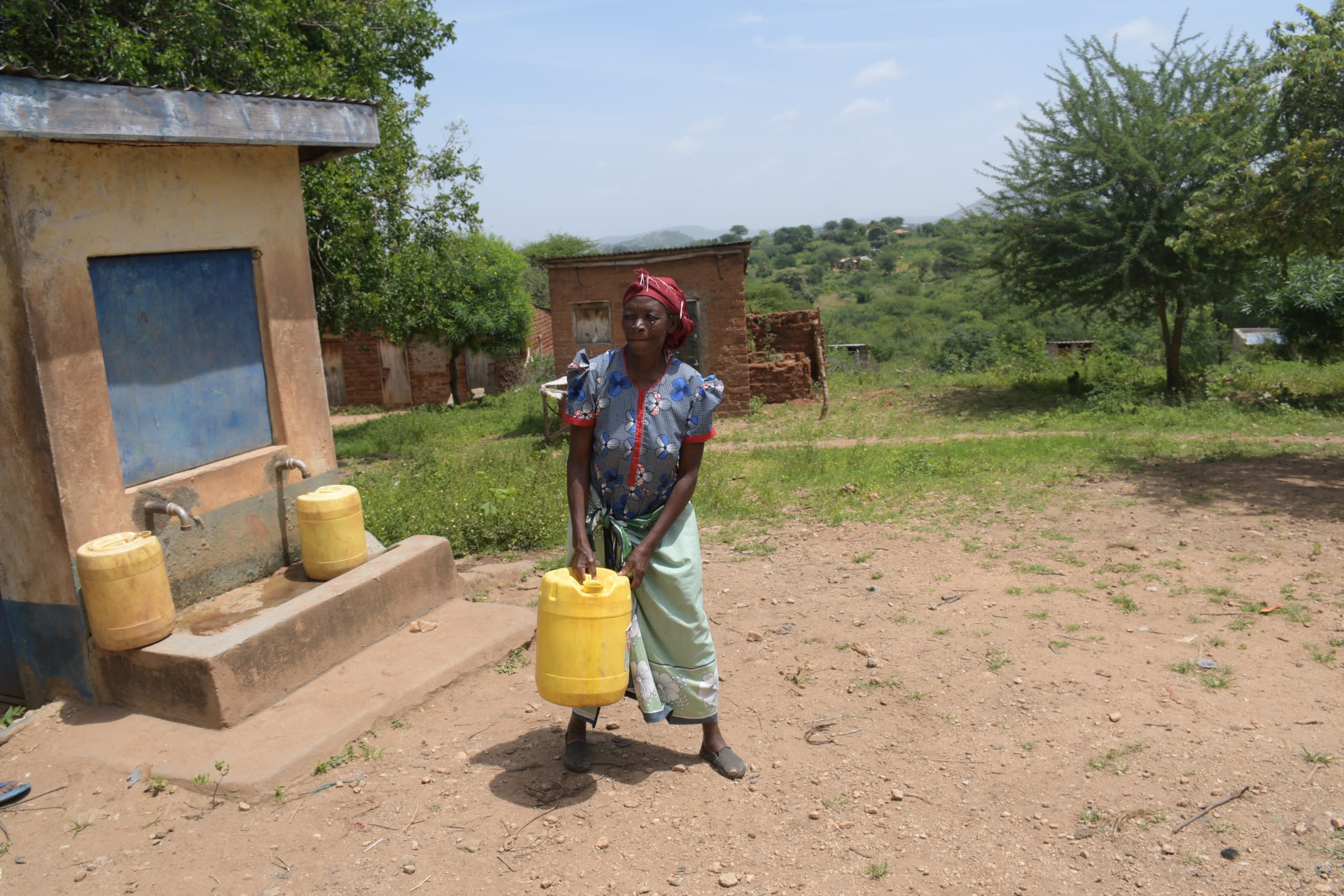 The Water Project: Kenya - Nzimba Community 3B