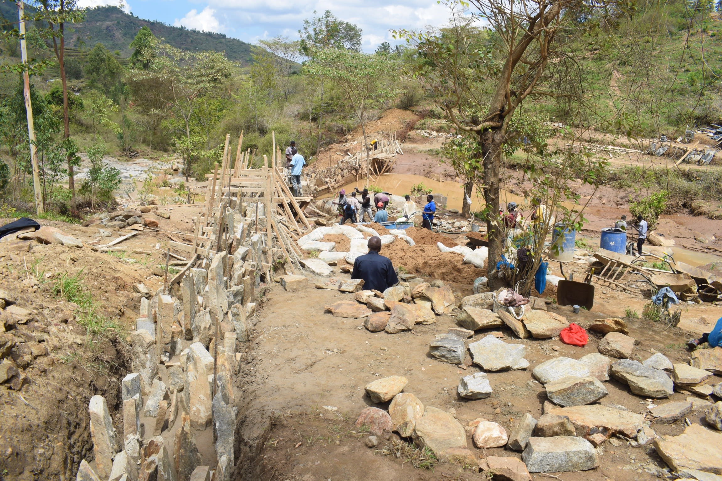The Water Project: Kenya - Kyamwau Community B