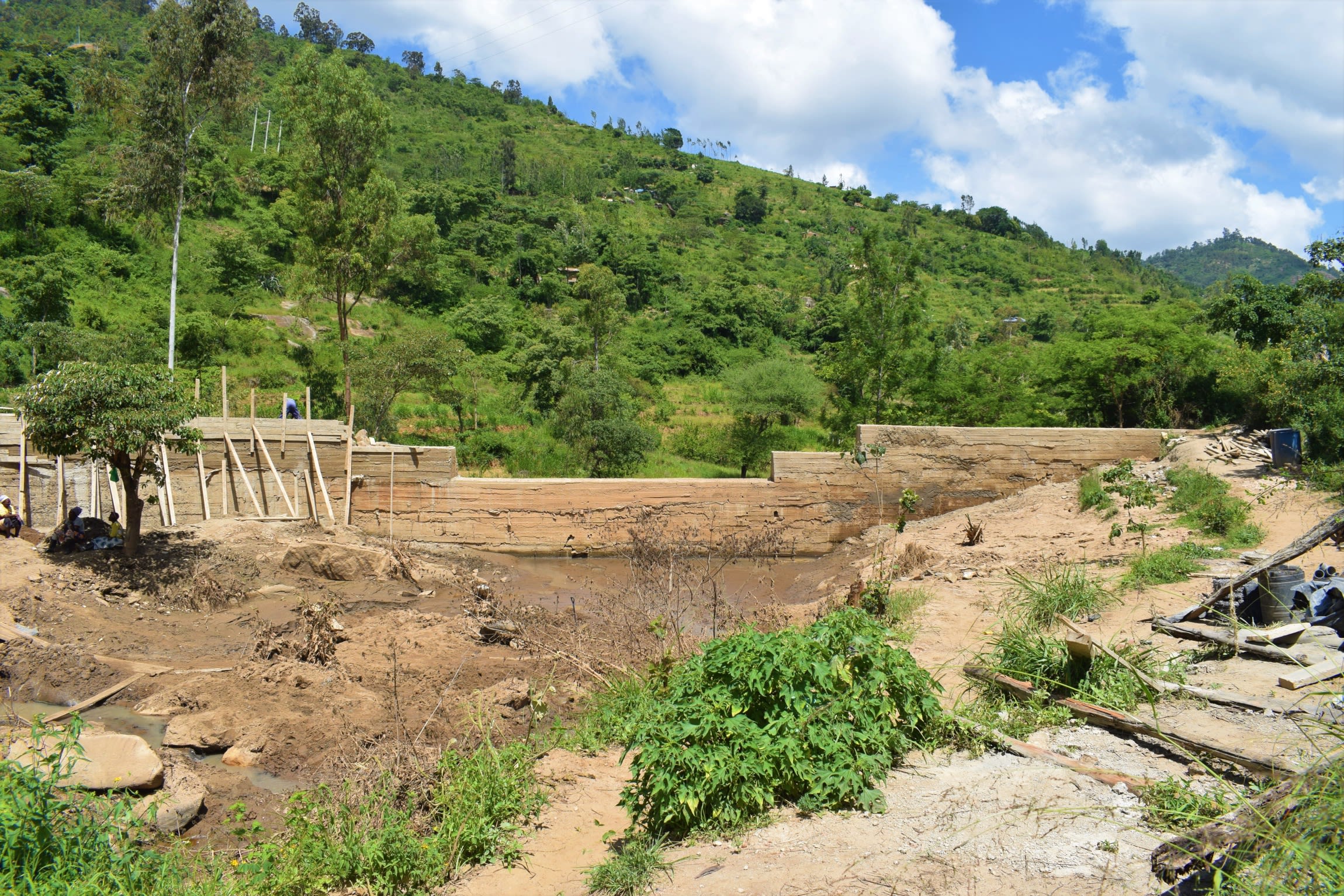 The Water Project: Kenya - Kyamwau Community B