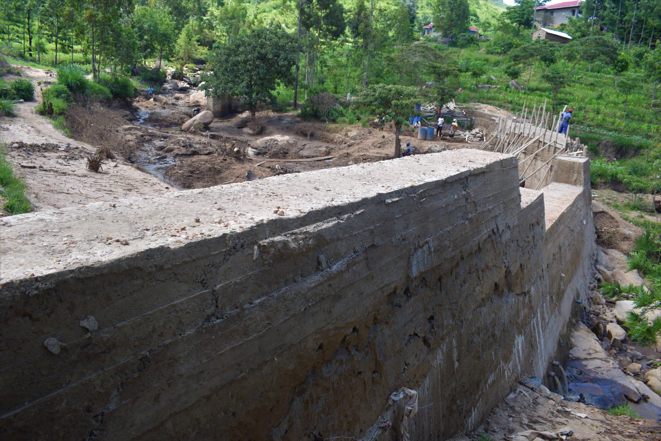 The Water Project: Kenya - Kyamwau Community B