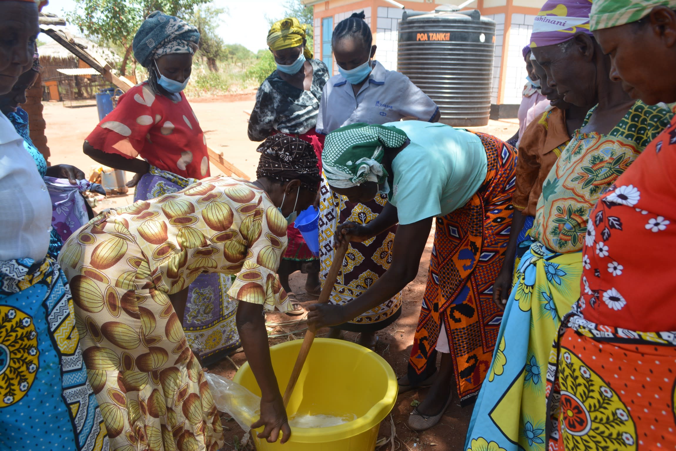 The Water Project: Kenya - Mukikanda Community 1A