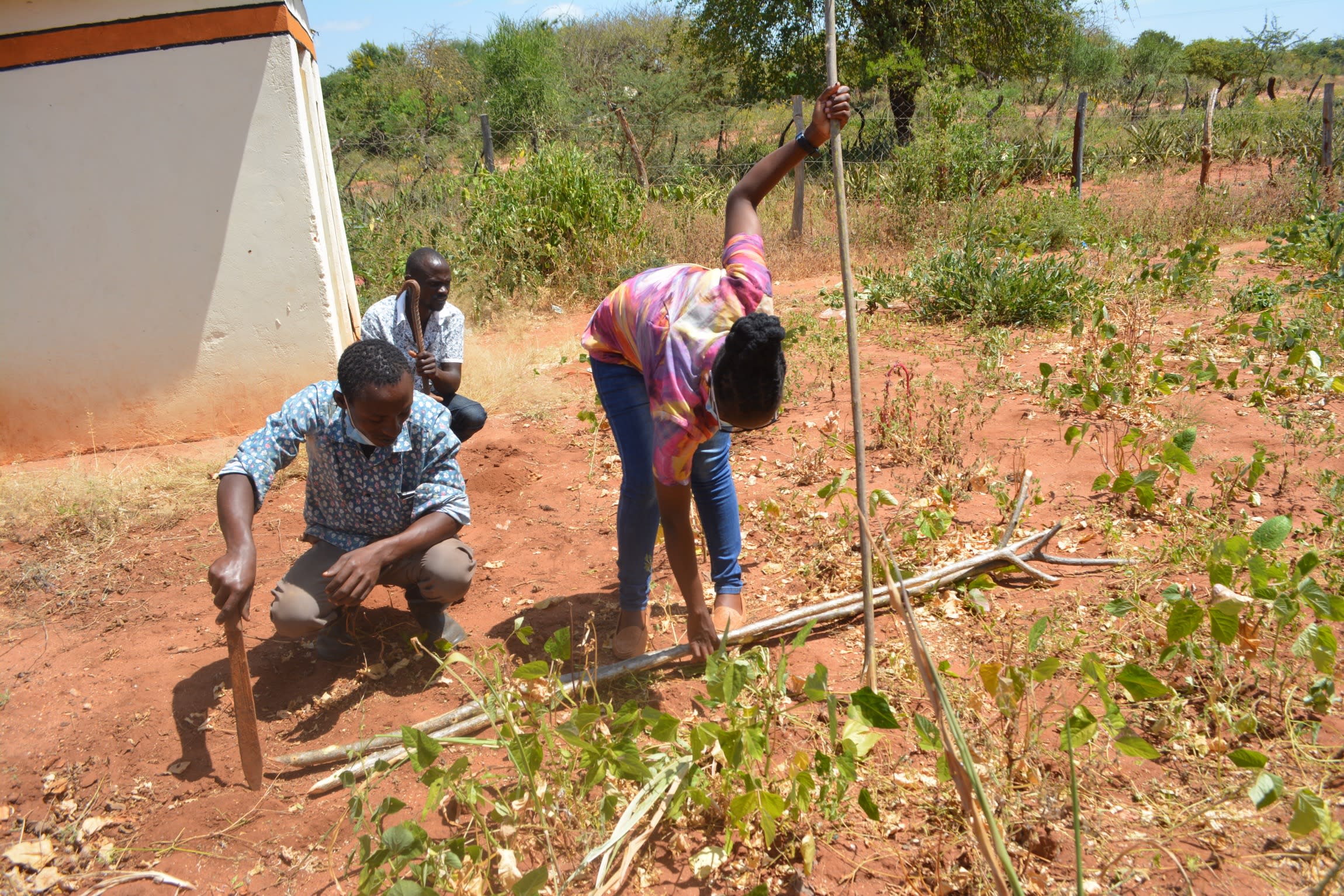 The Water Project: Kenya - Mukikanda Community 1A