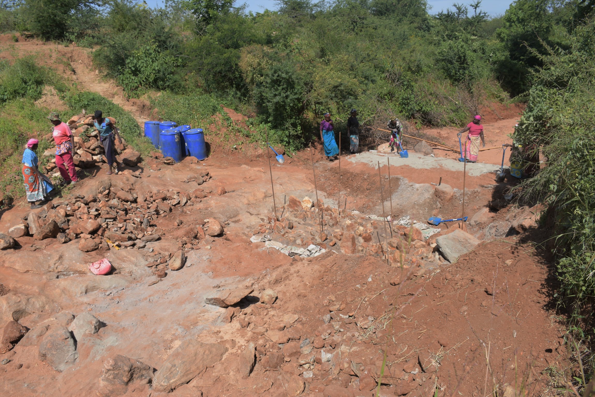 The Water Project: Kenya - Mukikanda Community 1A