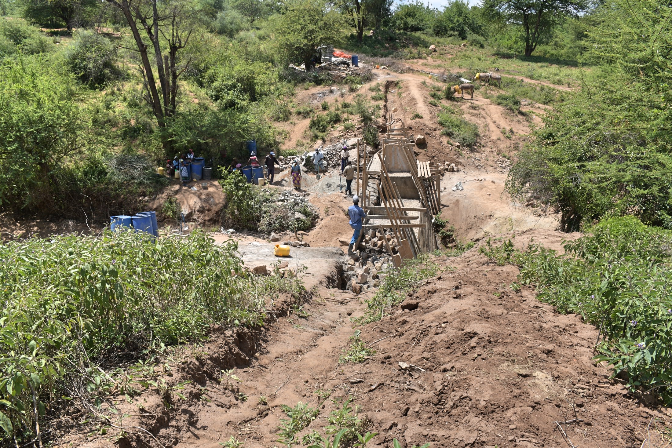 The Water Project: Kenya - Kiliku Community 1A