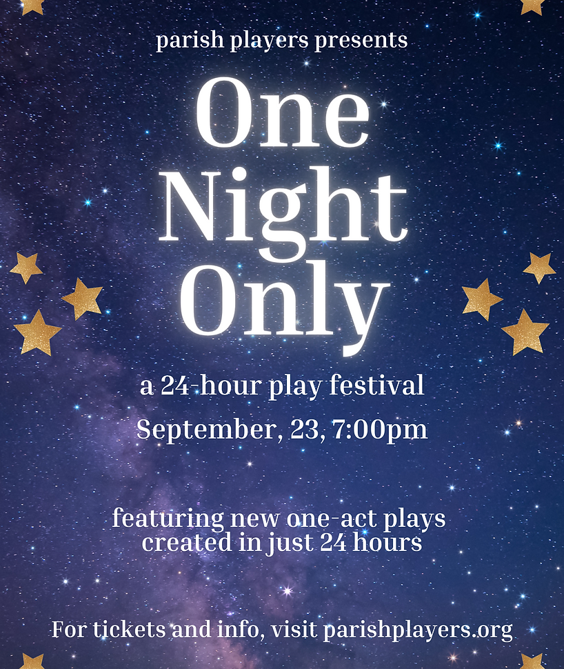 One Night Only! 24 Hour Play Festival | TheaterEngine