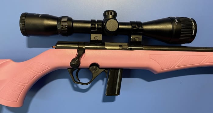 Rossi 8122 Bolt Action 22lr Rifle Pink