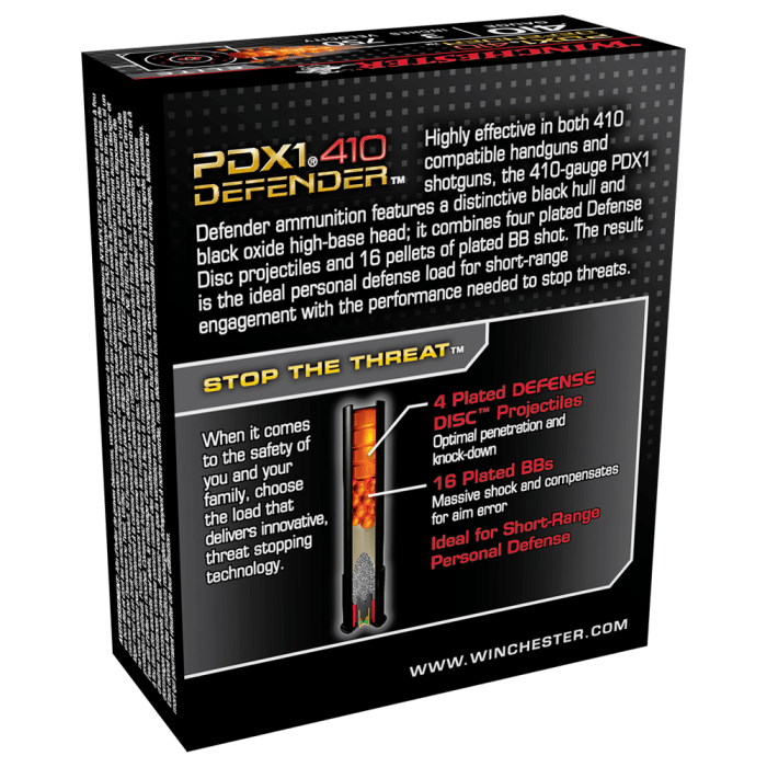 WINCHESTER PDX1 DEFENDER 410G 3"